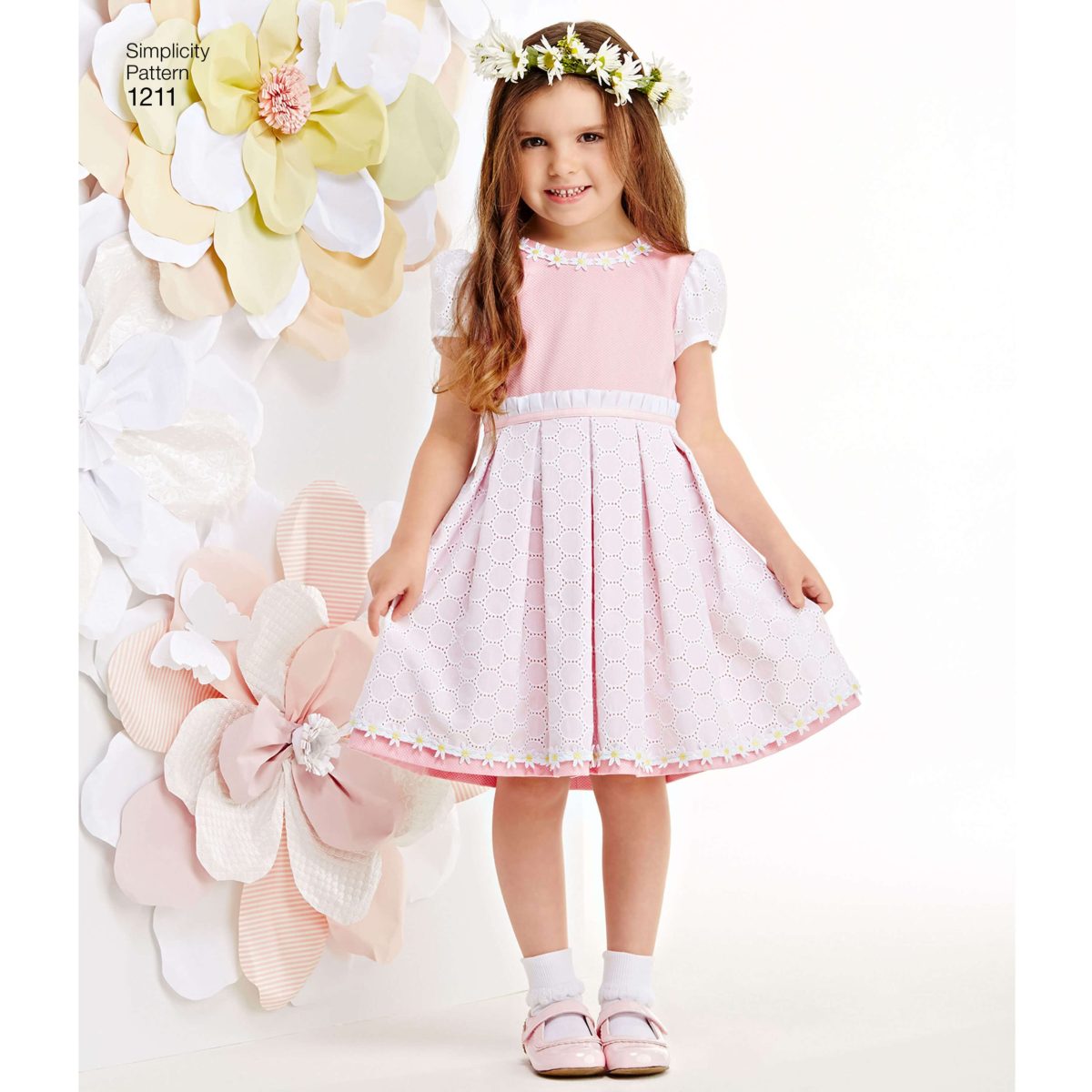 Simplicity Sewing Pattern 1211 Child’s and Girls’ Dress in two lengths ...