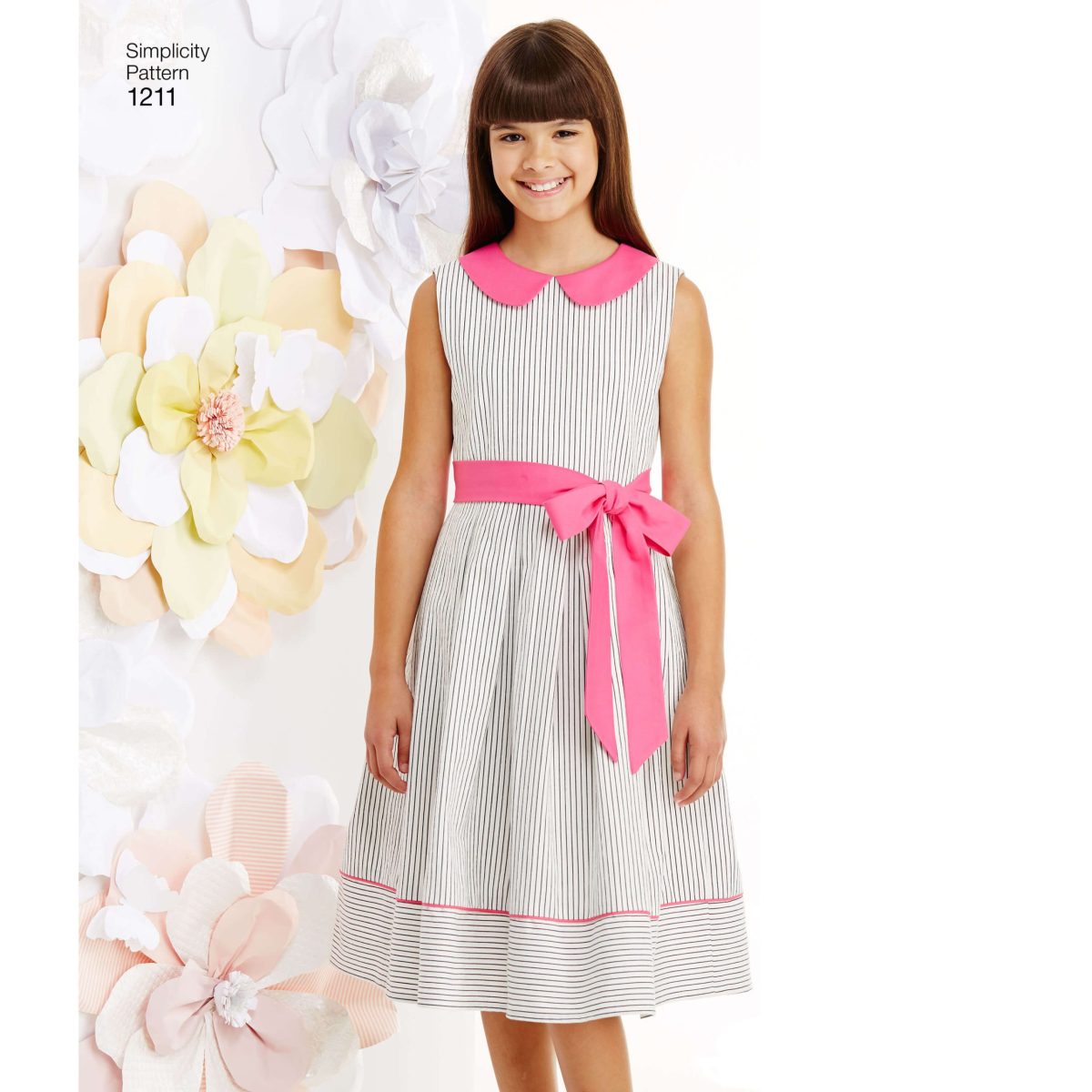 Simplicity Sewing Pattern 1211 Child’s and Girls’ Dress in two lengths ...