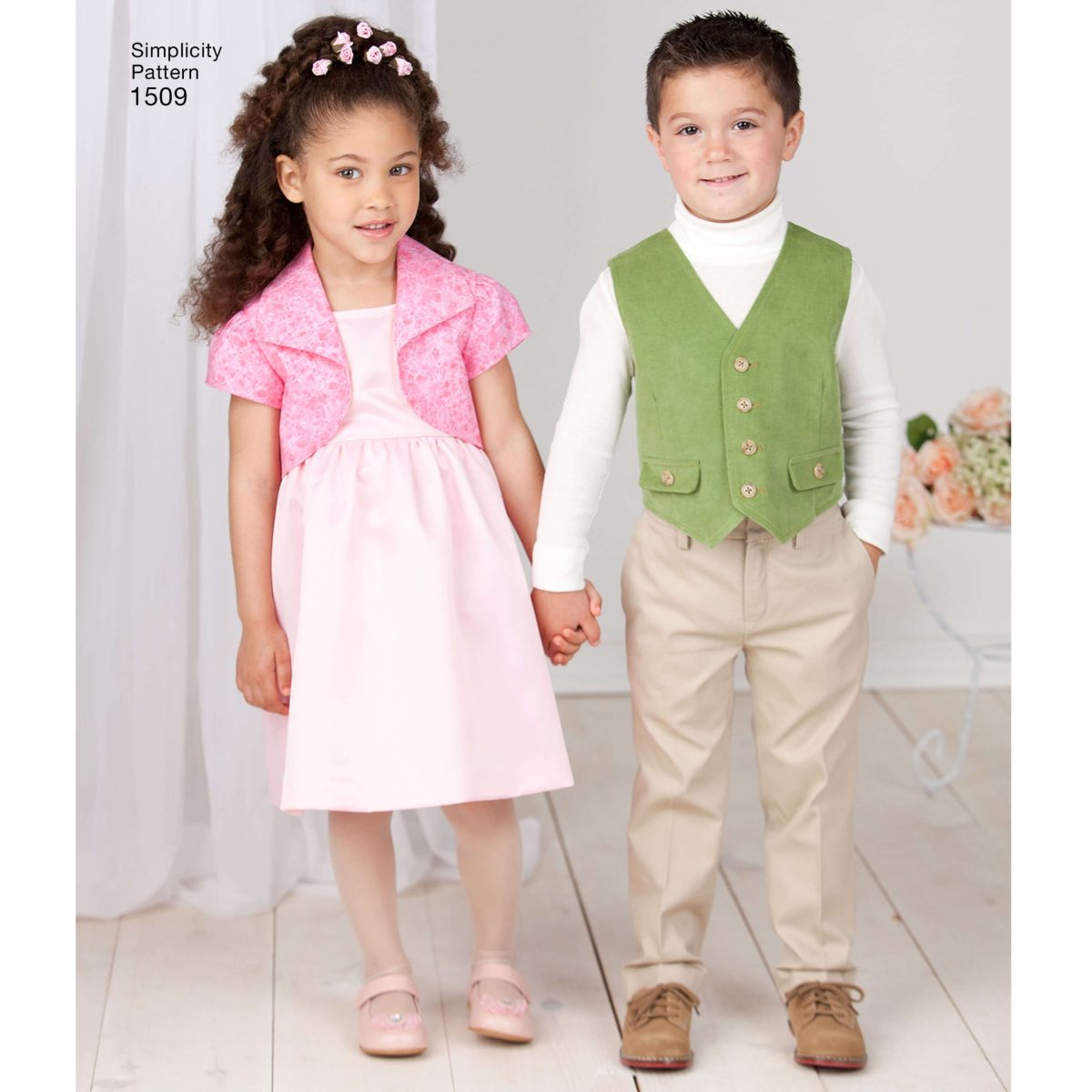 Simplicity Sewing Pattern 1509 Child’s Vest, Bolero and Bow Tie ...
