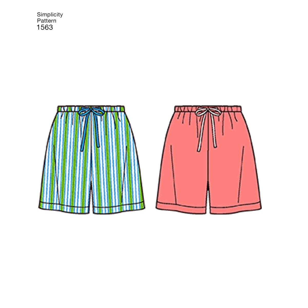 Simplicity Sewing Pattern 1563 Misses’ Men’s and Teens’ Sleepwear ...