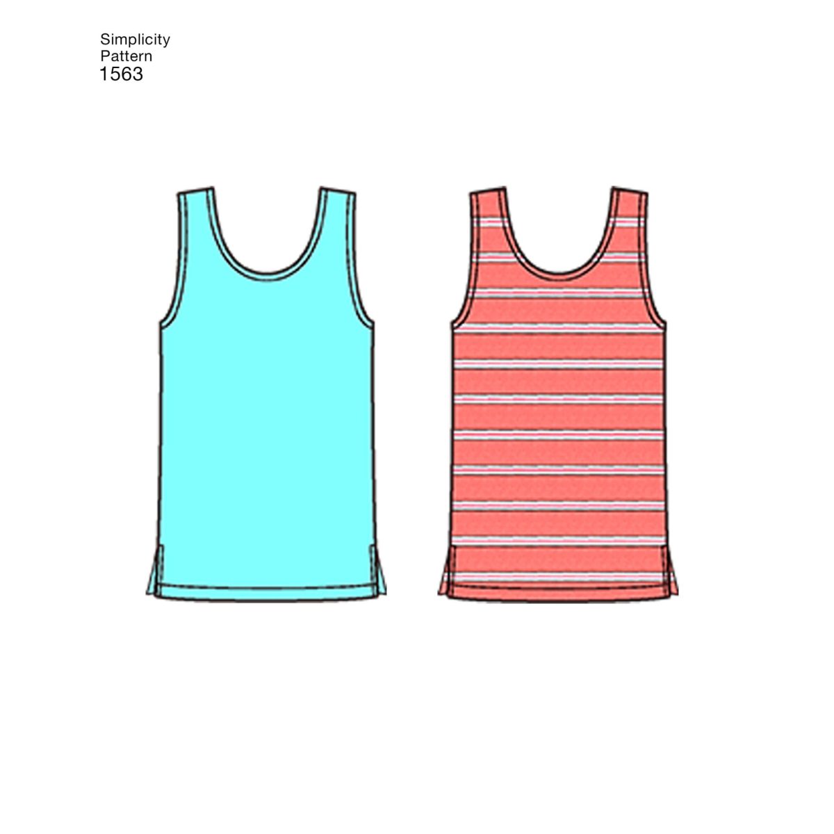 Simplicity Sewing Pattern 1563 Misses’ Men’s and Teens’ Sleepwear ...