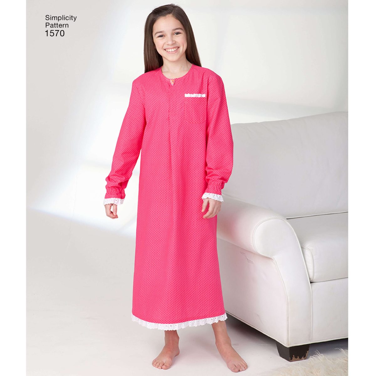 Simplicity Sewing Pattern 1570 Child’s, Girls’, and Boys’ Loungewear ...