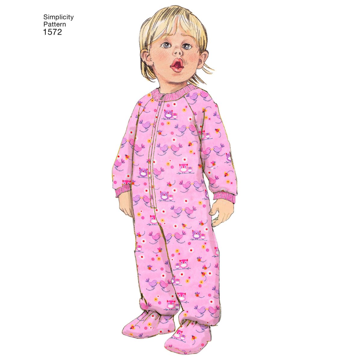 Simplicity Sewing Pattern 1572 Toddlers’ and Child’s Sleepwear and Robe ...