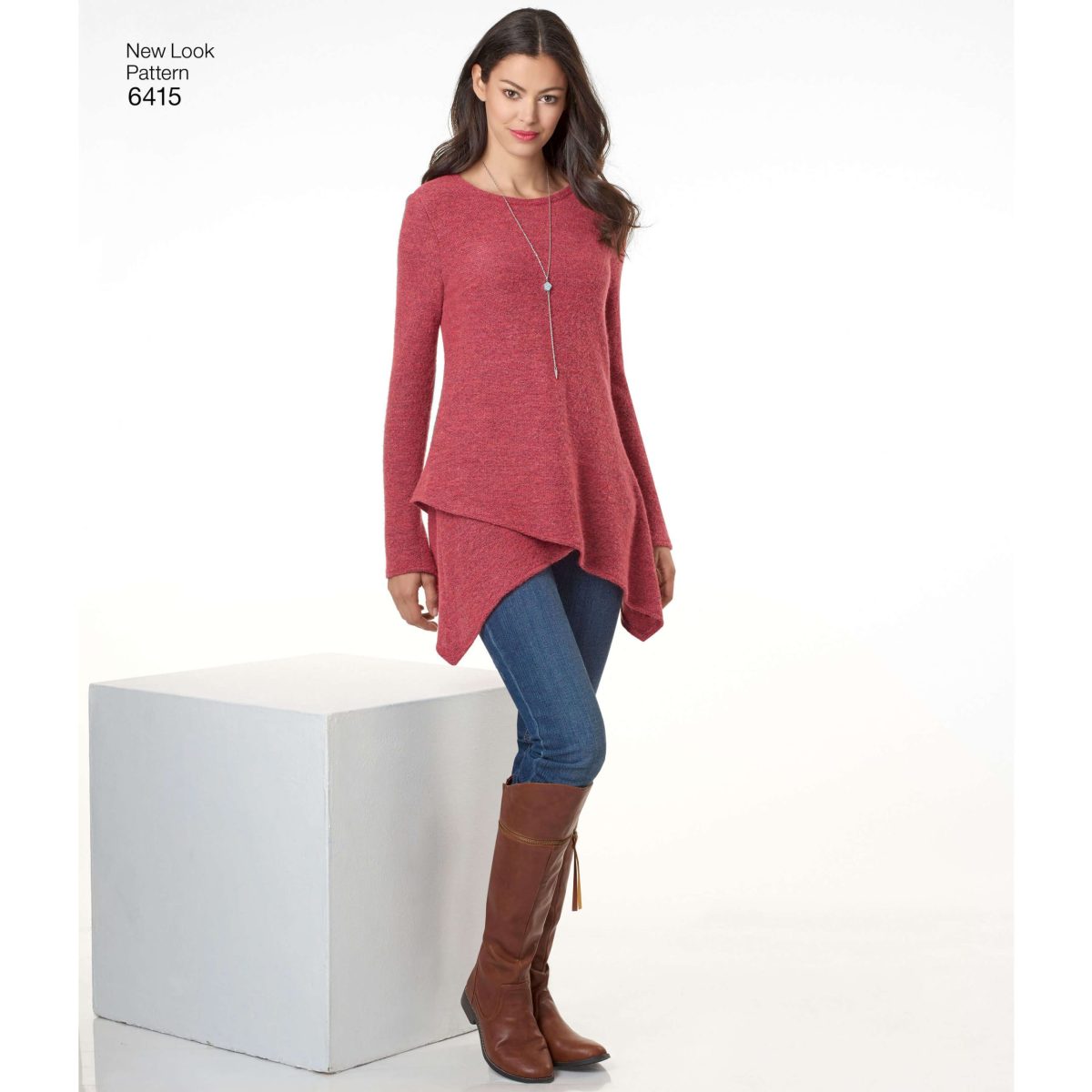 New Look Sewing Pattern N6415 Misses’ Knit Tunics - Sewdirect Australia