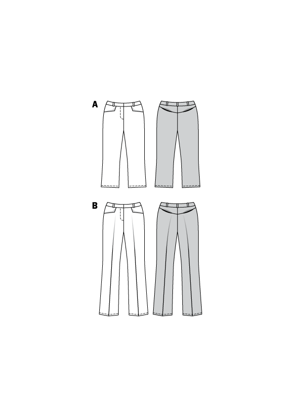 Burda Style Pattern B6432 Women’s Dress Trousers - Sewdirect Australia