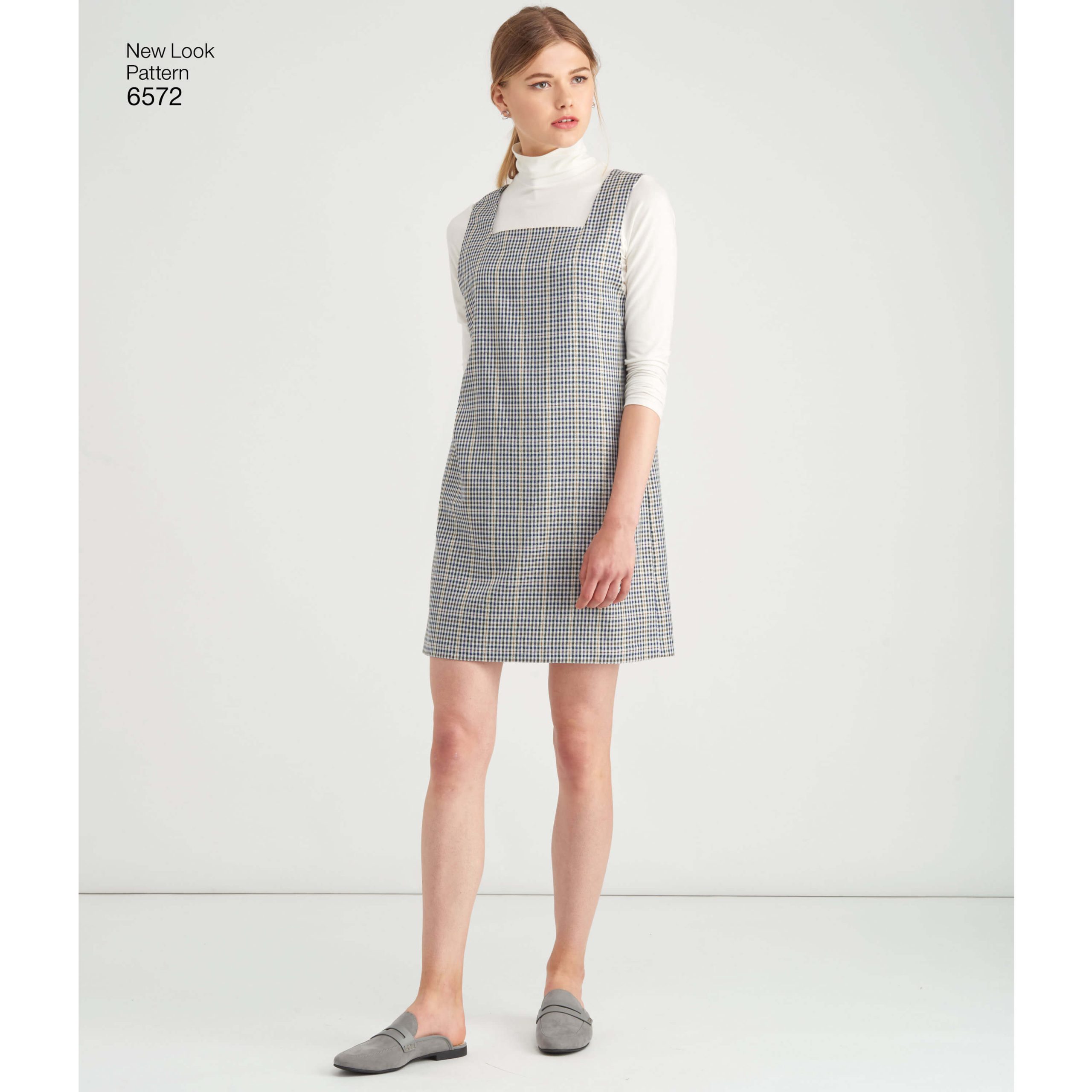New Look Pattern 6572 Misses’ Jumper Dress - Sewdirect Australia