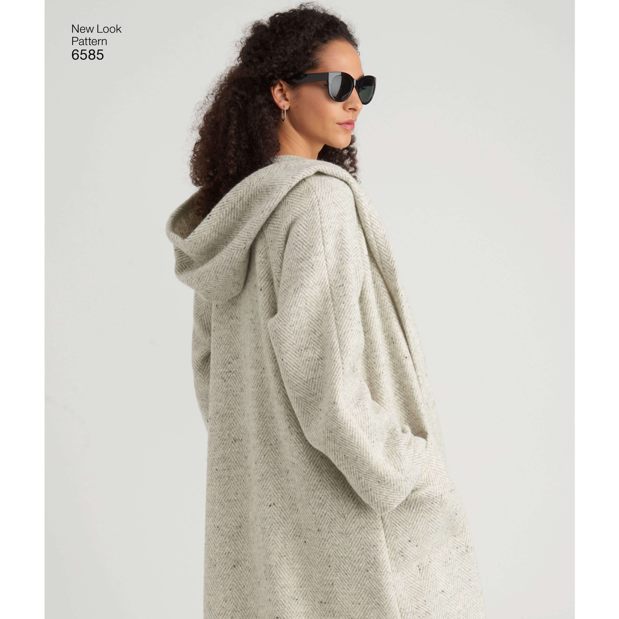 New Look Pattern 6585 Misses’ Coat with Hood - Sewdirect Australia