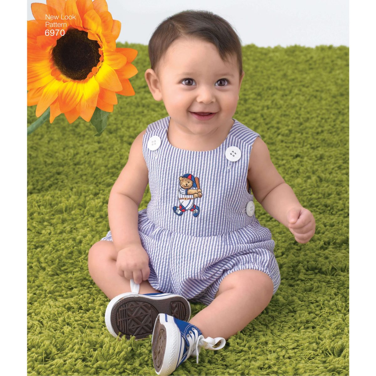New Look Sewing Pattern N6970 Babies’ Romper, Dress & Panties ...