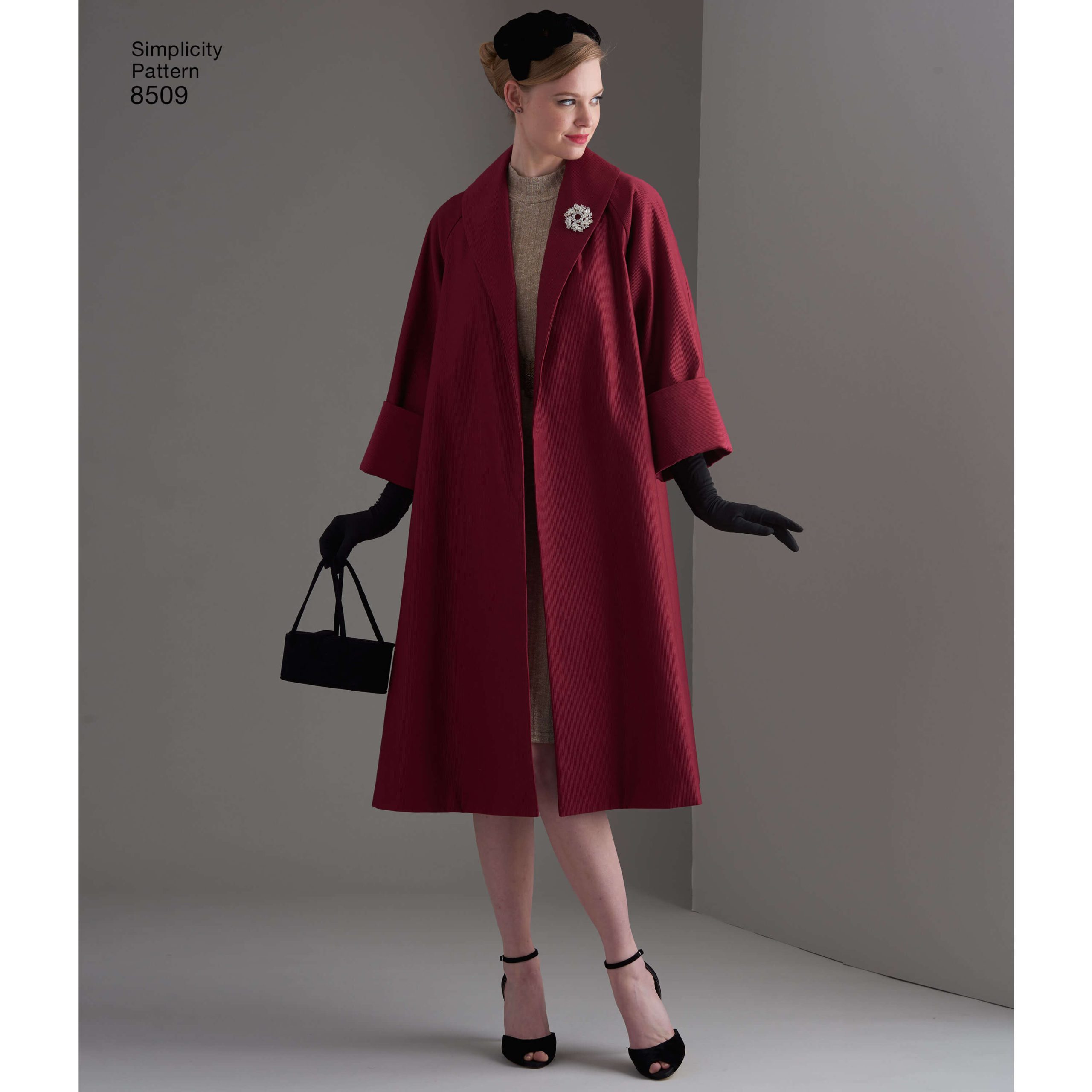 Simplicity Pattern 8509 Misses’ Vintage Coat or Jacket - Sewdirect ...