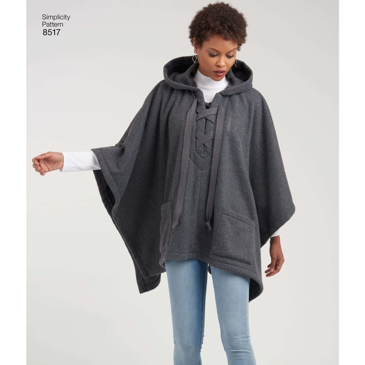Simplicity Pattern 8517 Misses’ Set of Ponchos - Sewdirect Australia