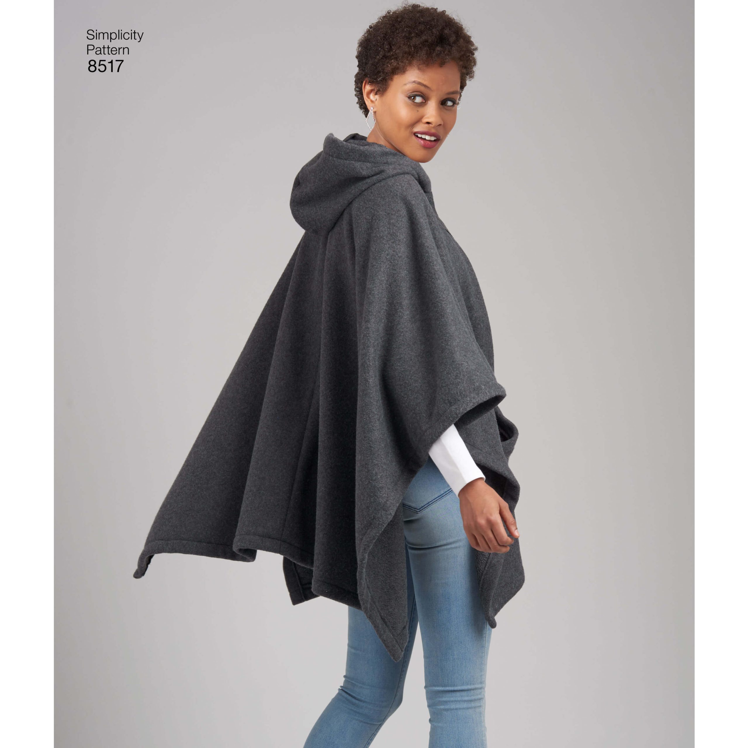 Simplicity Pattern 8517 Misses’ Set of Ponchos - Sewdirect Australia