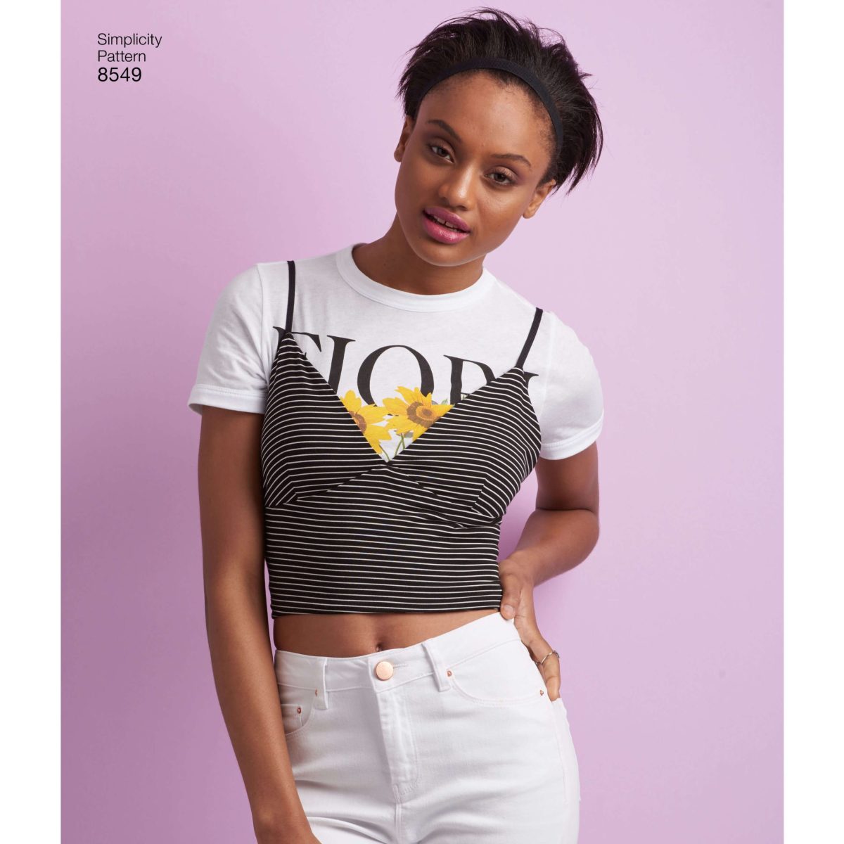 Simplicity Pattern 8549 Misses’ Bra Tops - Sewdirect Australia