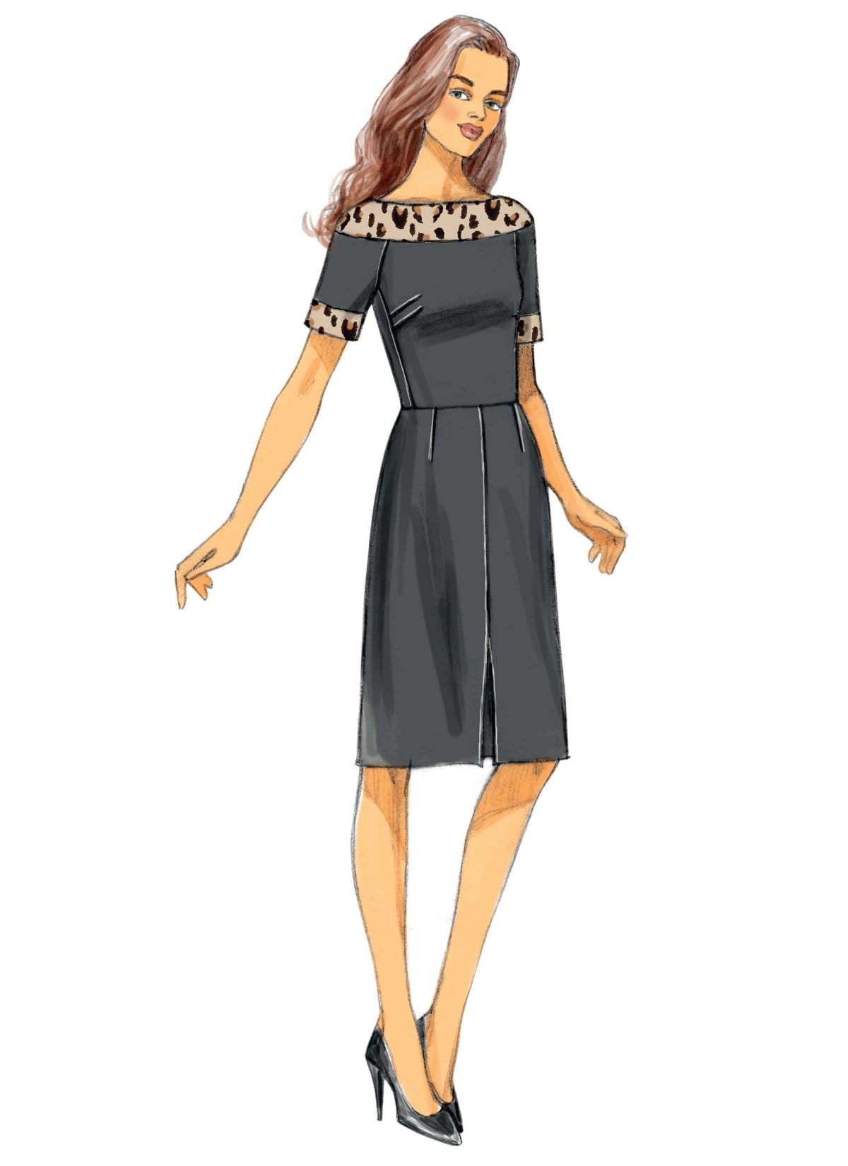 Burda Style pattern B6129 Misses’ Dress - Sewdirect Australia