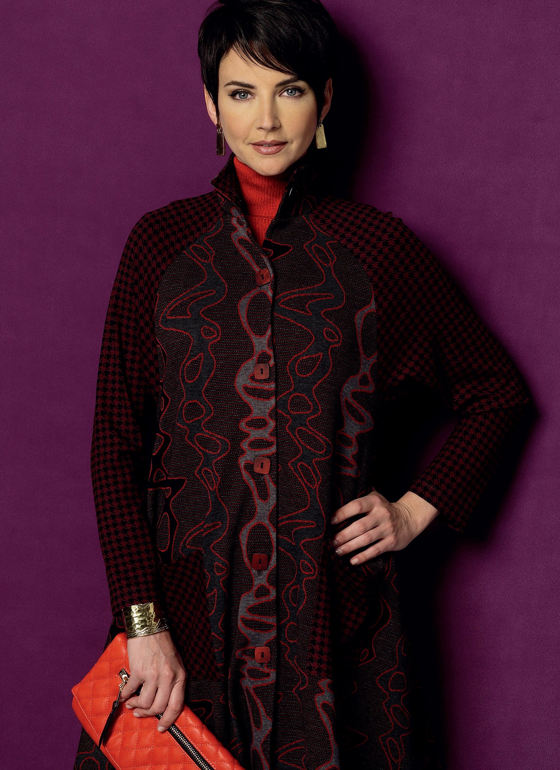 Butterick Sewing Pattern B6254 Misses’ Coat Dress - Sewdirect Australia