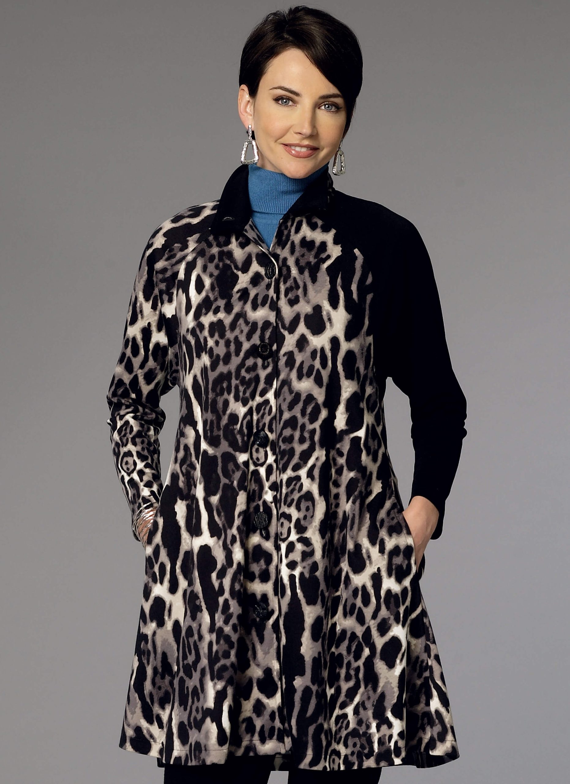 Butterick Sewing Pattern B6254 Misses’ Coat Dress - Sewdirect Australia