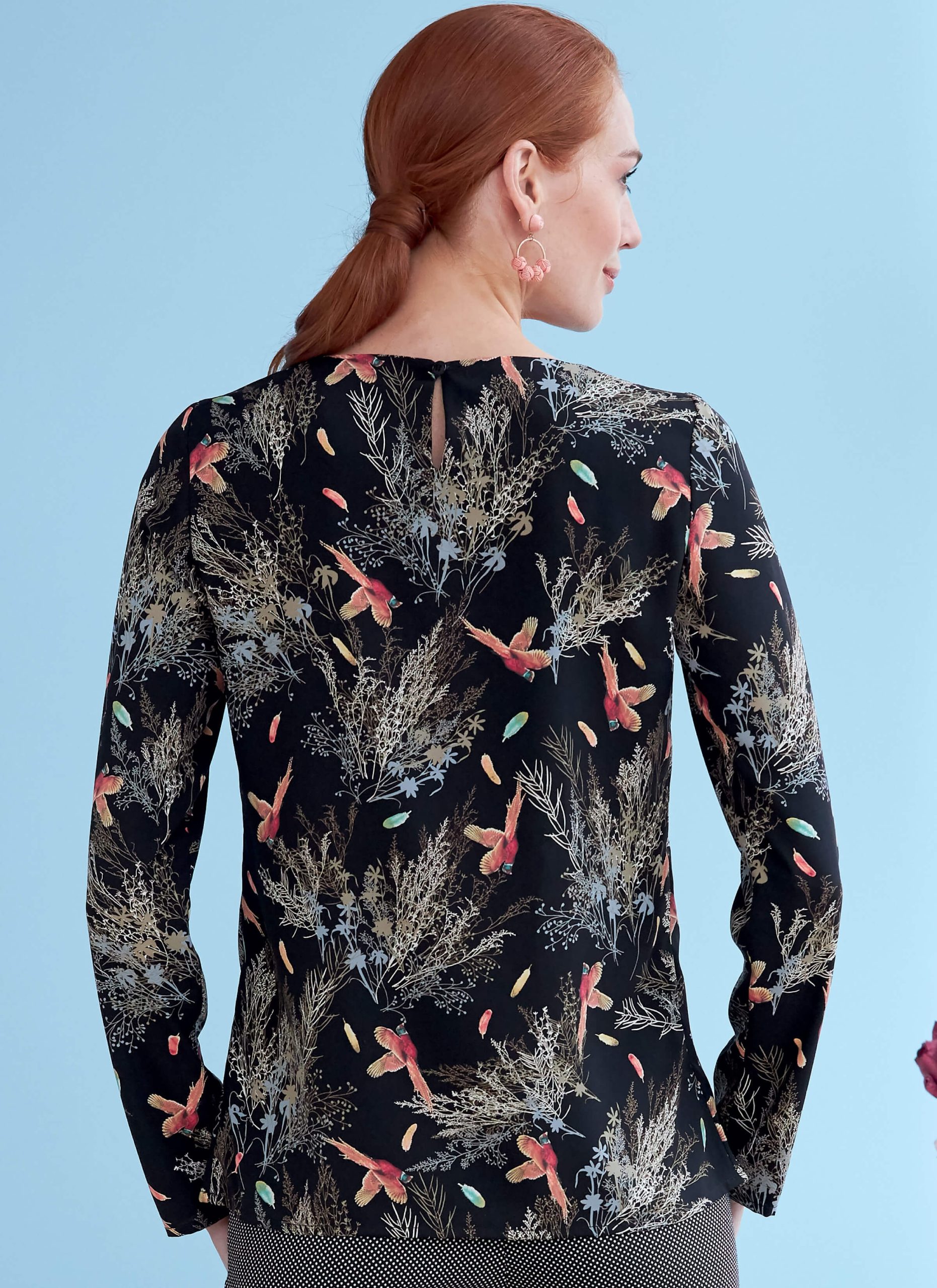 Butterick Sewing Pattern B6754 Misses’ Keyhole-Closure Tops - Sewdirect ...