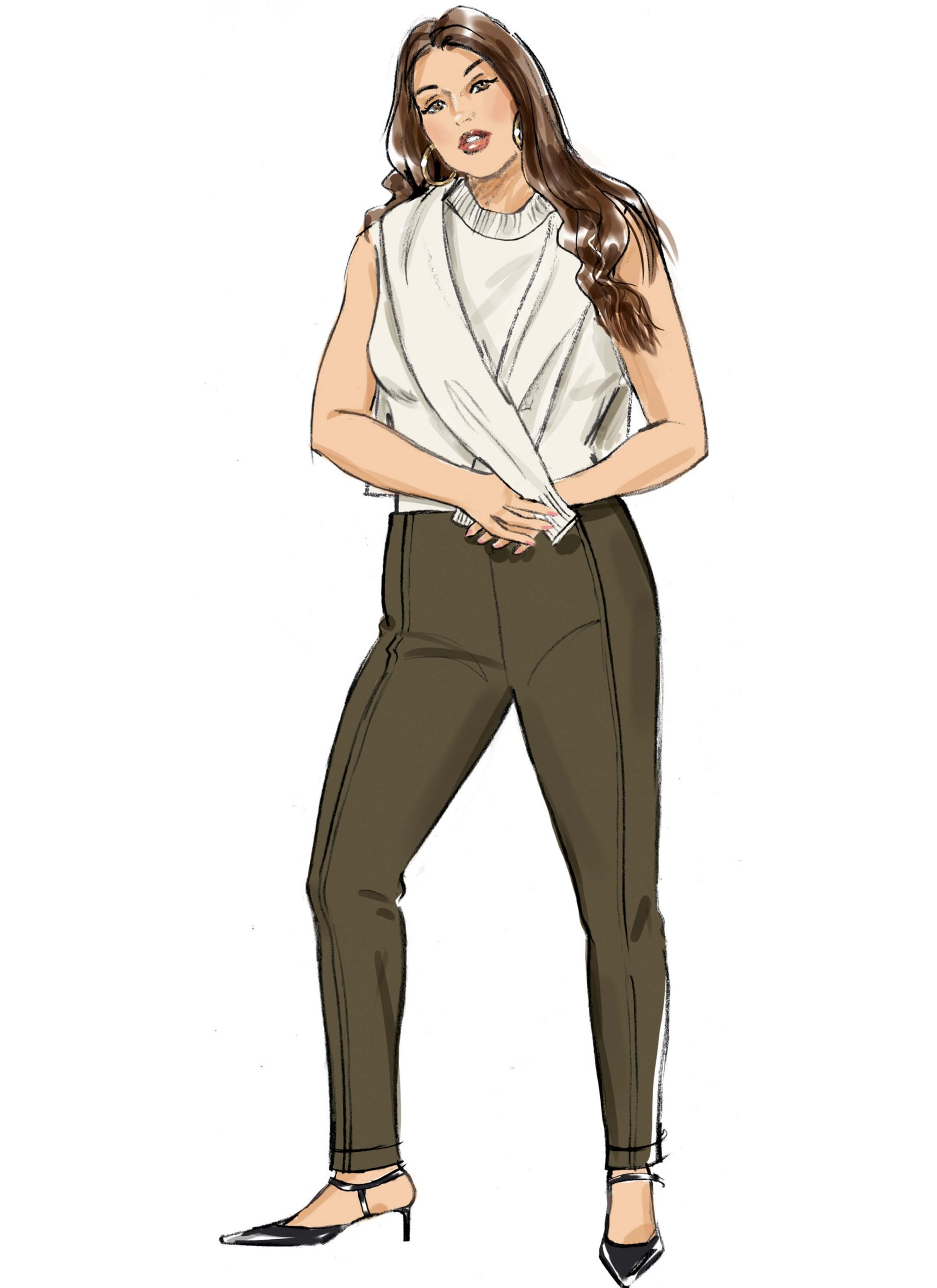 Butterick Sewing Pattern B6964 Women’s Trousers - Sewdirect Australia