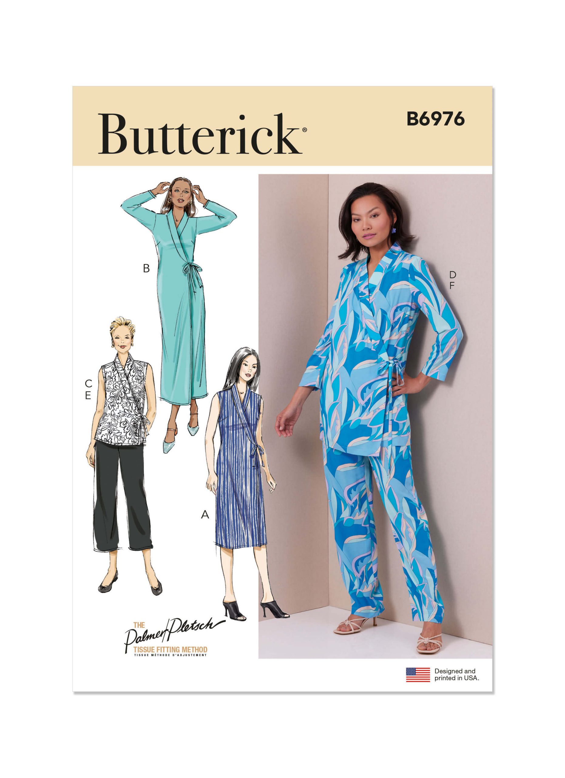 Butterick Sewing Pattern B6976 Misses’ Lounge Set by Palmer/Pletsch ...
