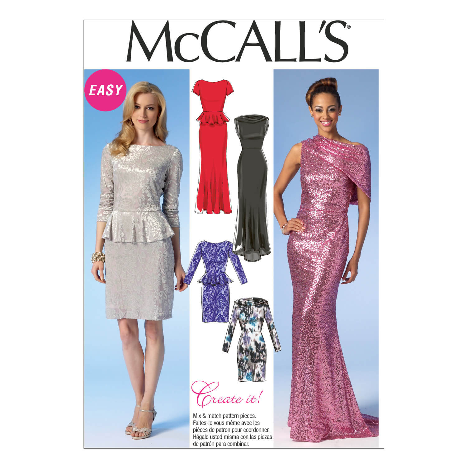 McCall’s Sewing Pattern M7047 Misses’ Dresses - Sewdirect Australia