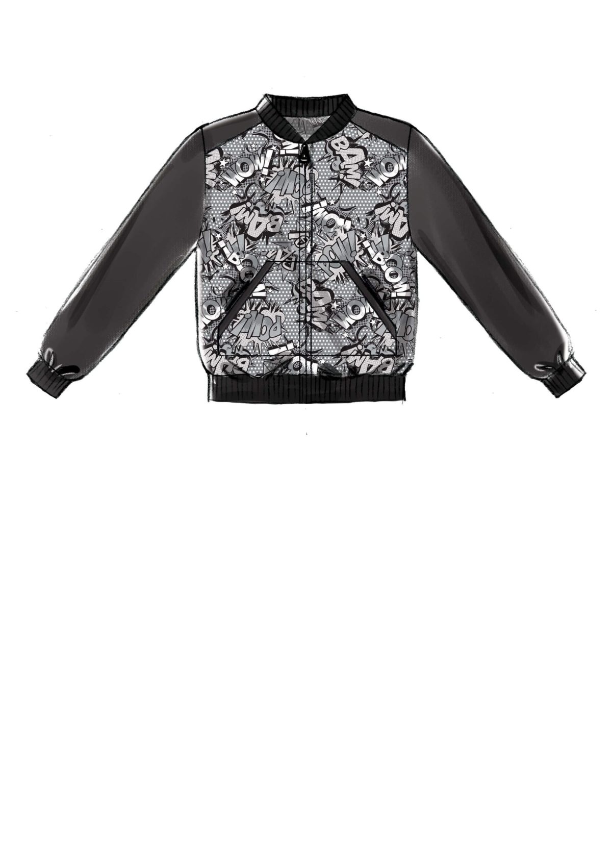 McCall’s Sewing Pattern M7619 Children’s/Girls’/Boys’ Bomber Jackets ...