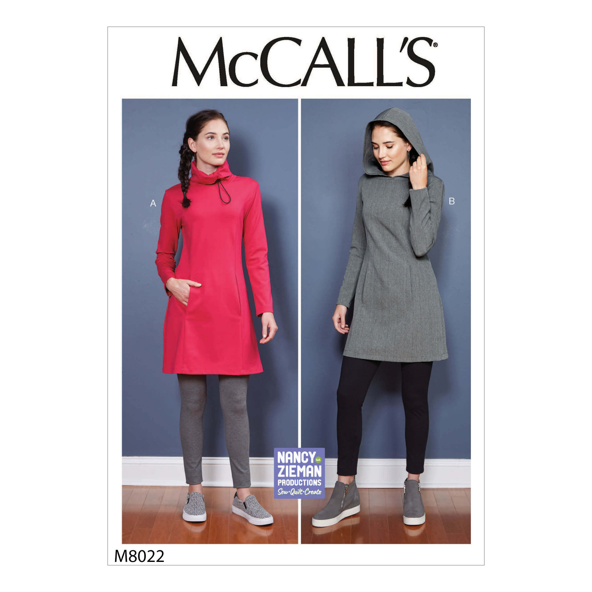 McCall’s Sewing Pattern M8022 Misses’ Dress - Sewdirect Australia