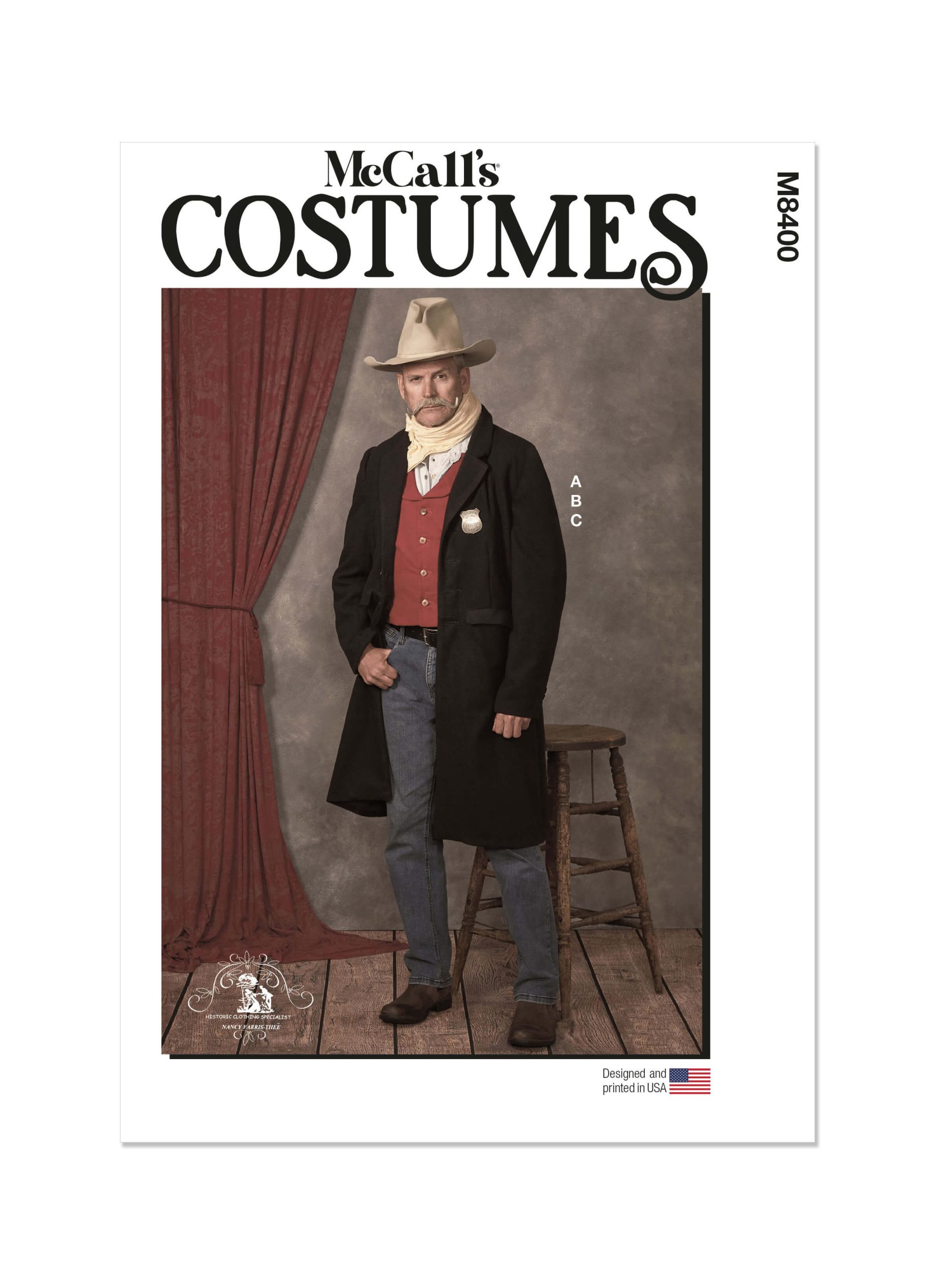 McCall’s Sewing Pattern M8400 Men’s Costumes - Sewdirect Australia