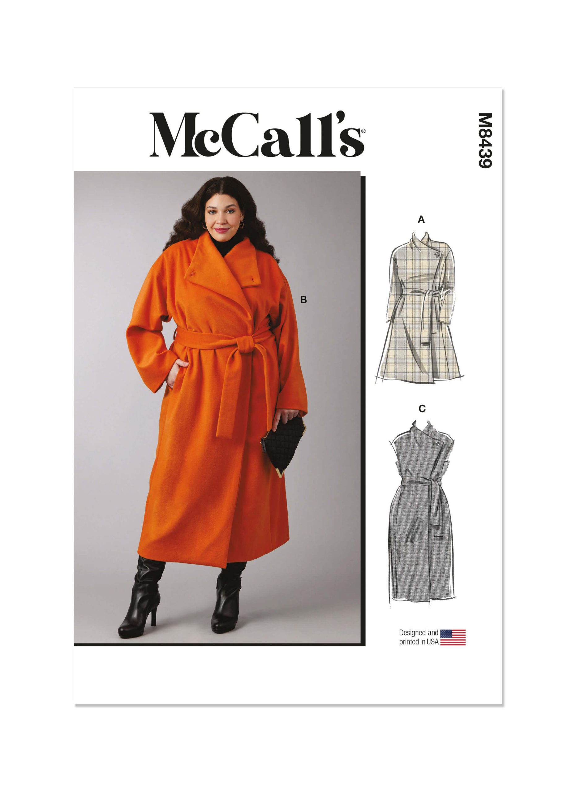 McCall’s Sewing Pattern M8439 Women’s Coats and Waistcoat - Sewdirect ...