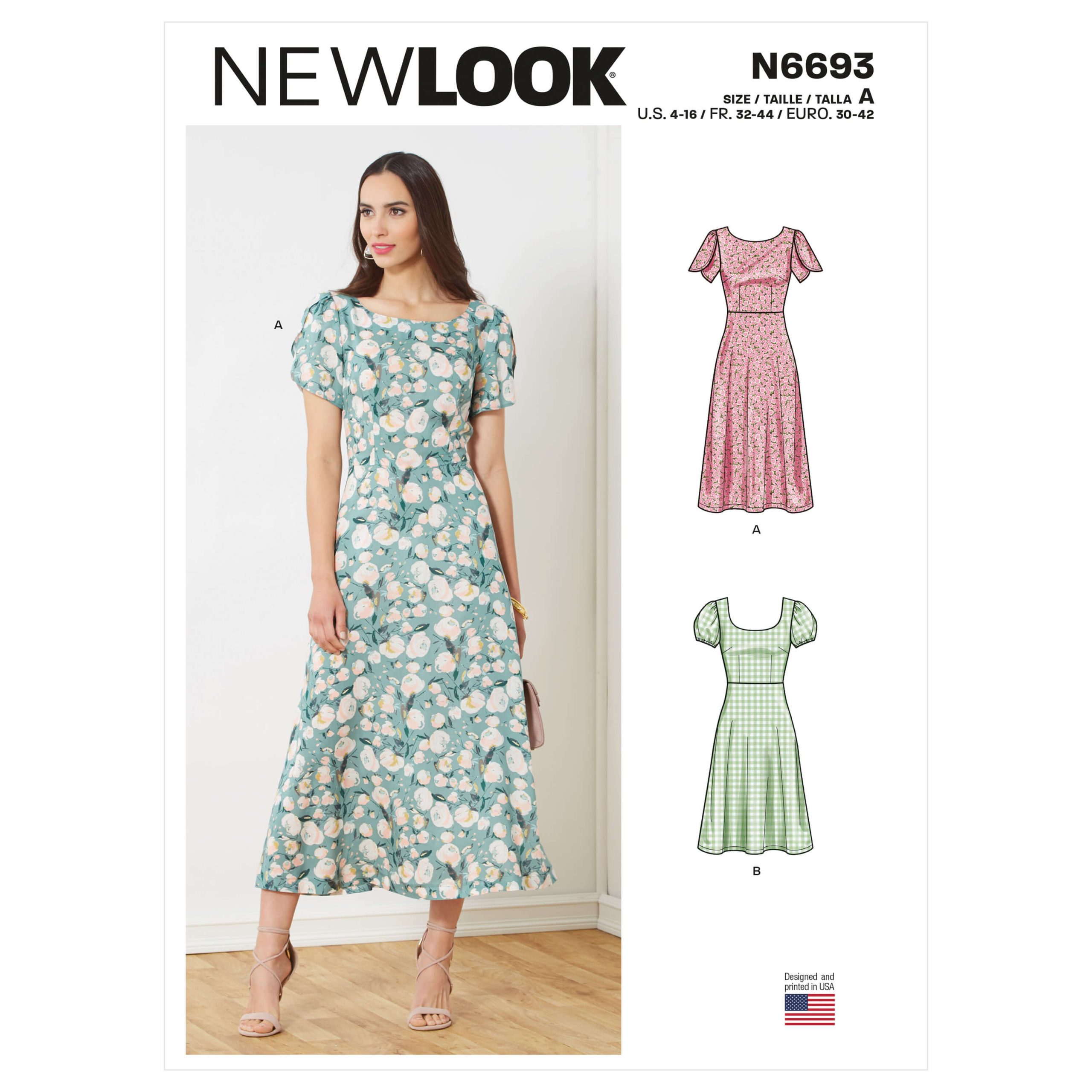 New Look Sewing Pattern N6693 Misses’ Dresses - Sewdirect Australia