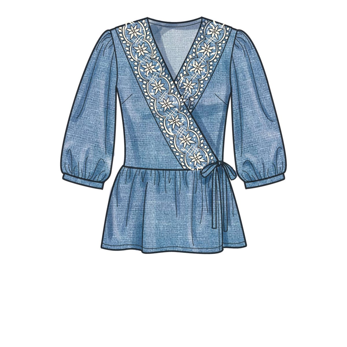 New Look Sewing Pattern N6720 Misses’ Tops - Sewdirect Australia