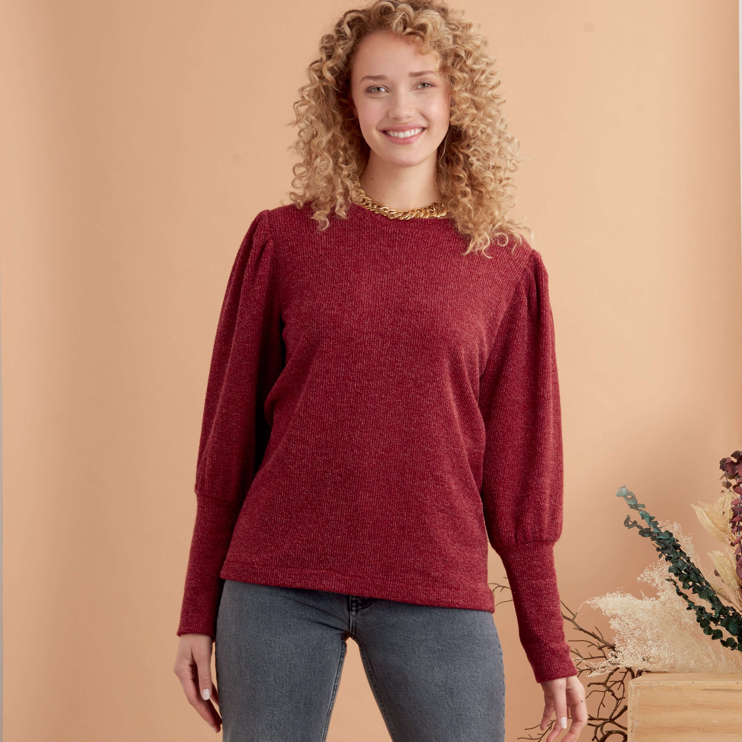 Simplicity Sewing Pattern S9385 Misses’ Knit Tops with Length and ...