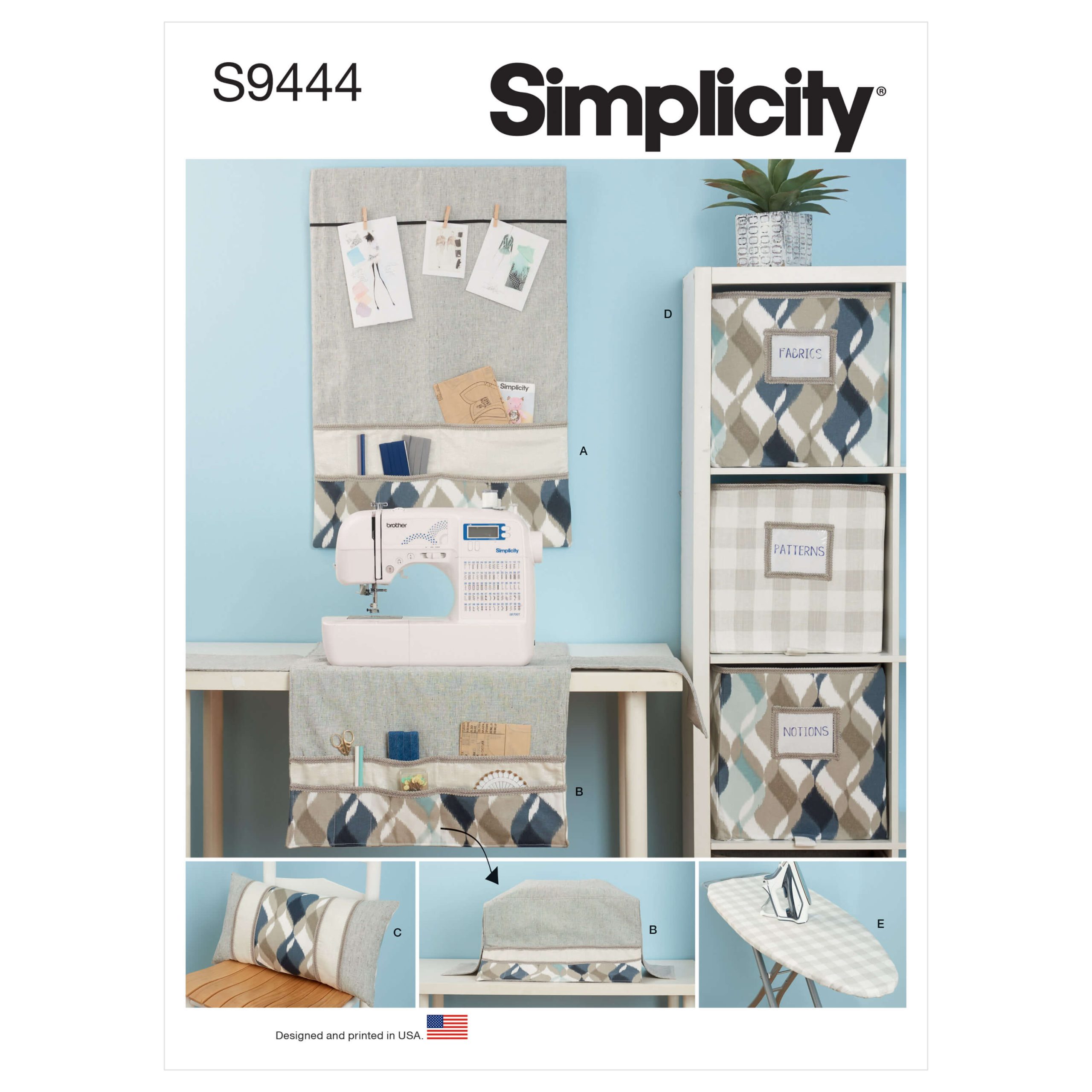 Simplicity Sewing Pattern S9444 Creative Space Home Dec - Sewdirect ...