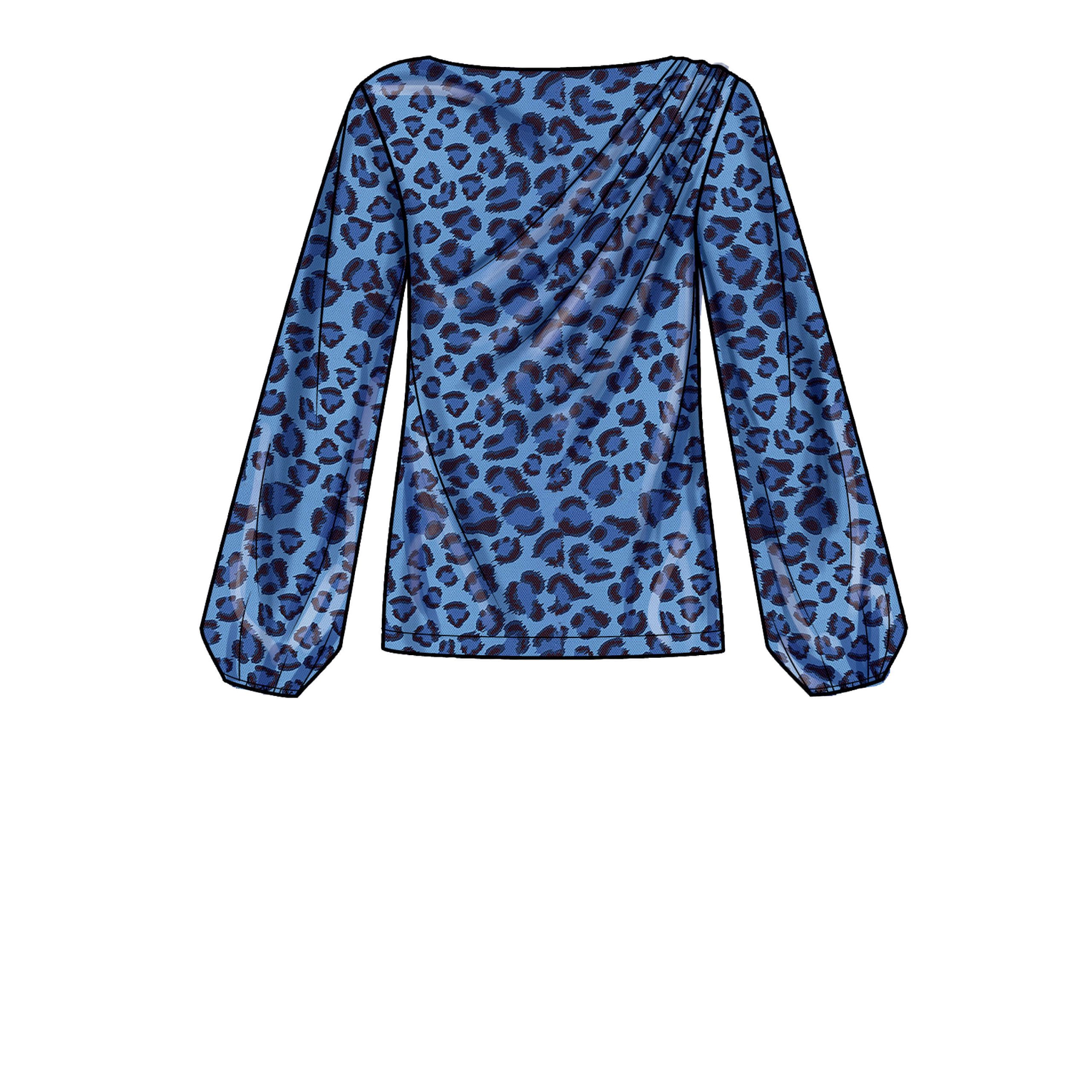 Simplicity Sewing Pattern S9451 Misses’ Knit Tops - Sewdirect Australia