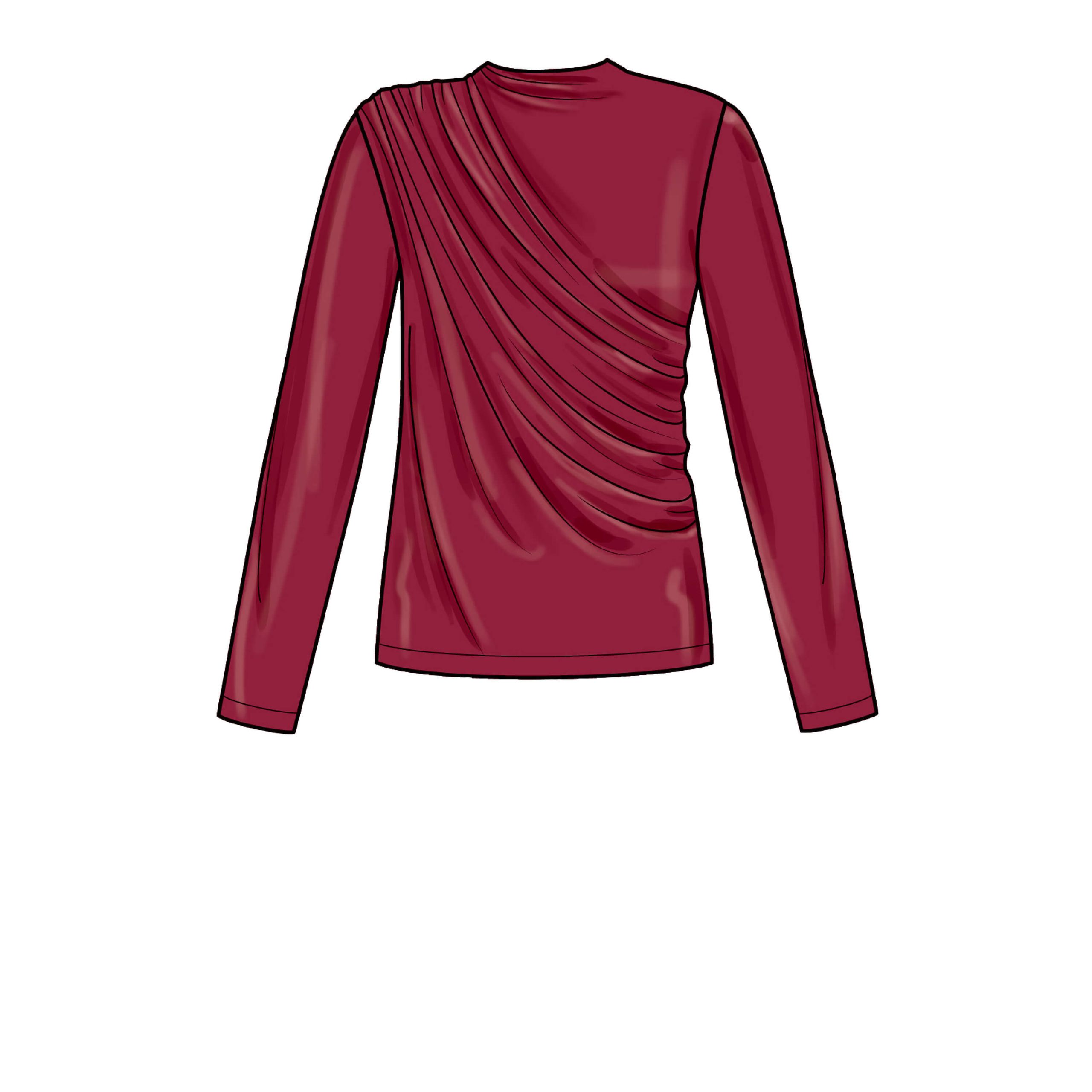 Simplicity Sewing Pattern S9451 Misses’ Knit Tops - Sewdirect Australia