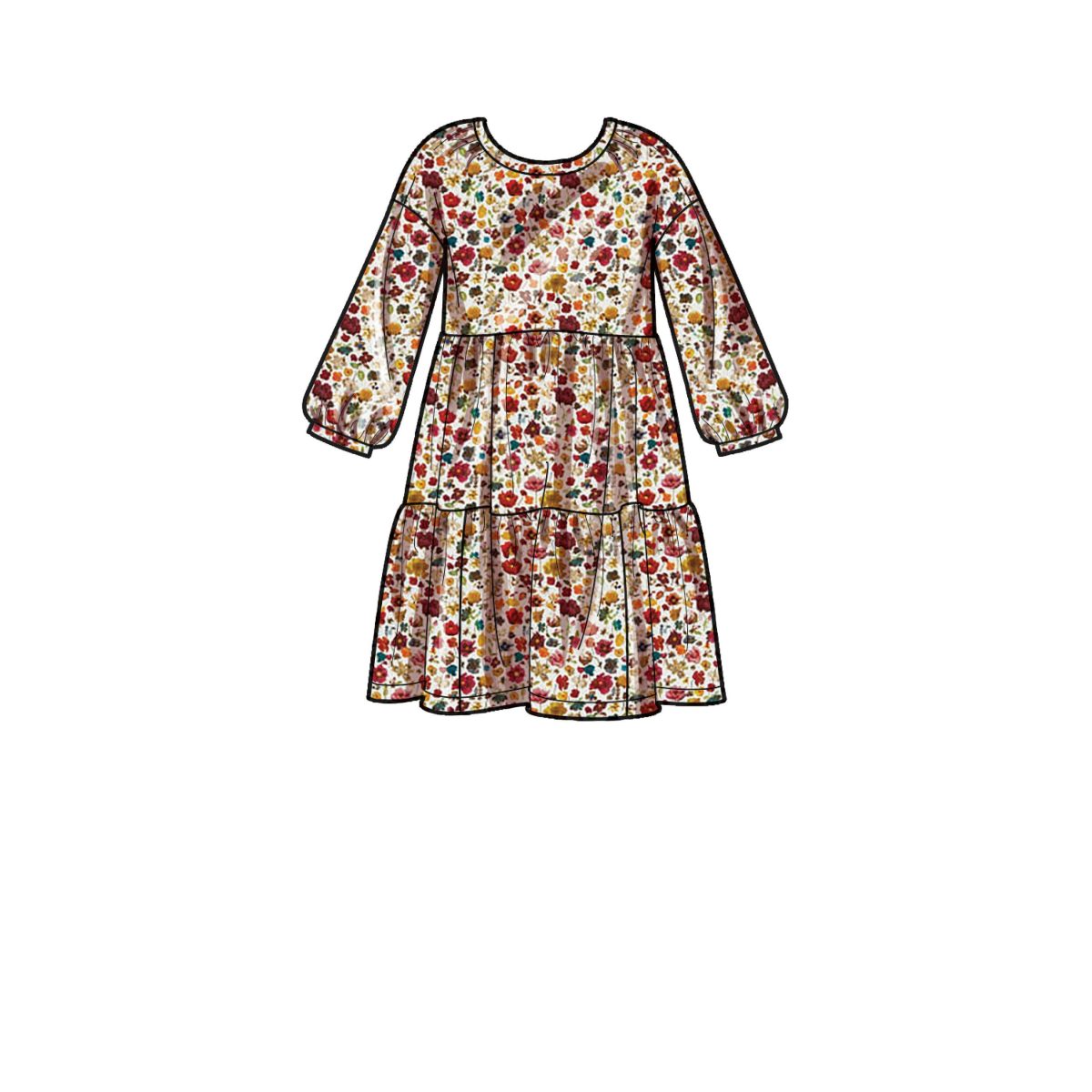 Simplicity Sewing Pattern S9454 Children’s and Misses’ Dress and Top ...