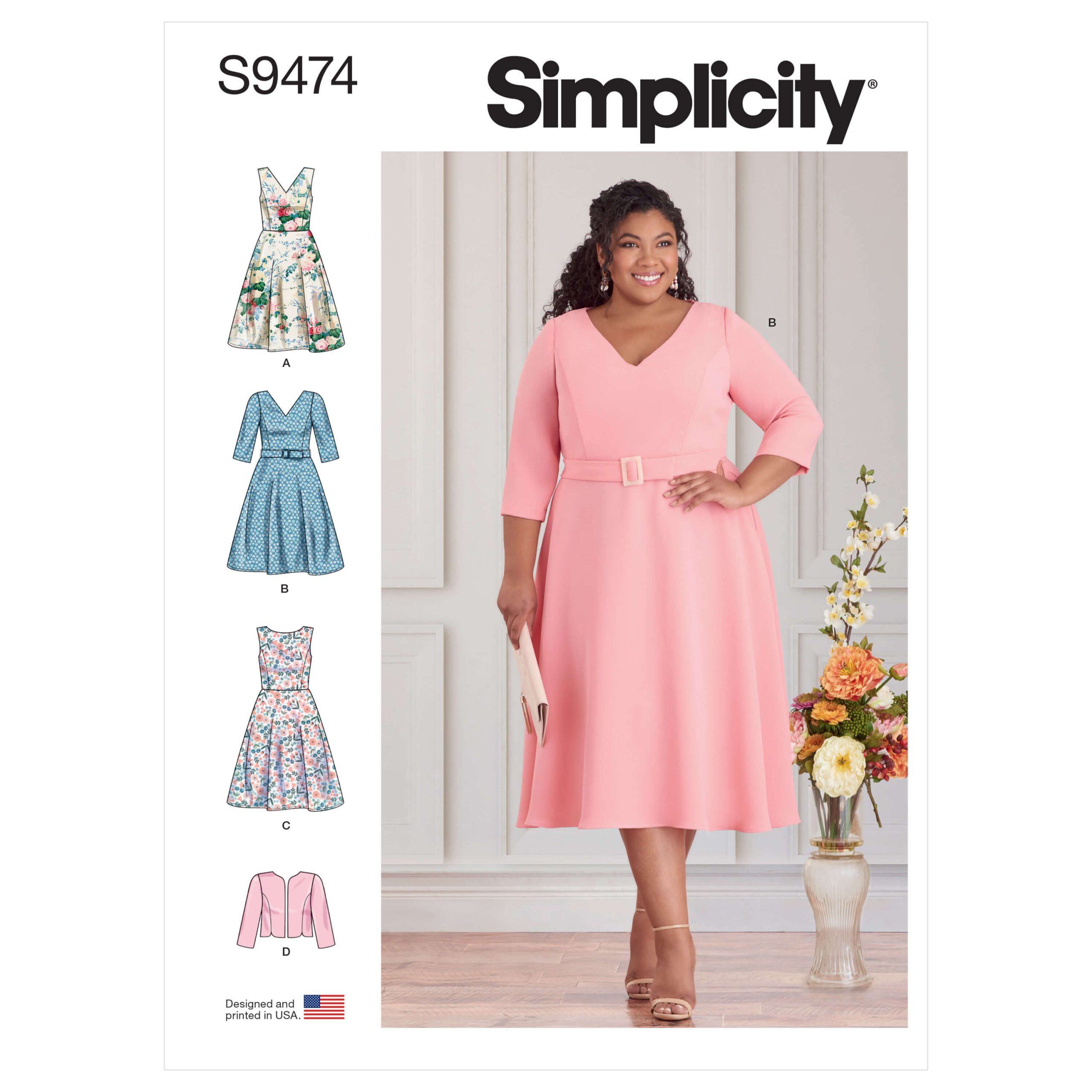 Simplicity Sewing Pattern S9474 Women’s Dresses and Jacket - Sewdirect ...