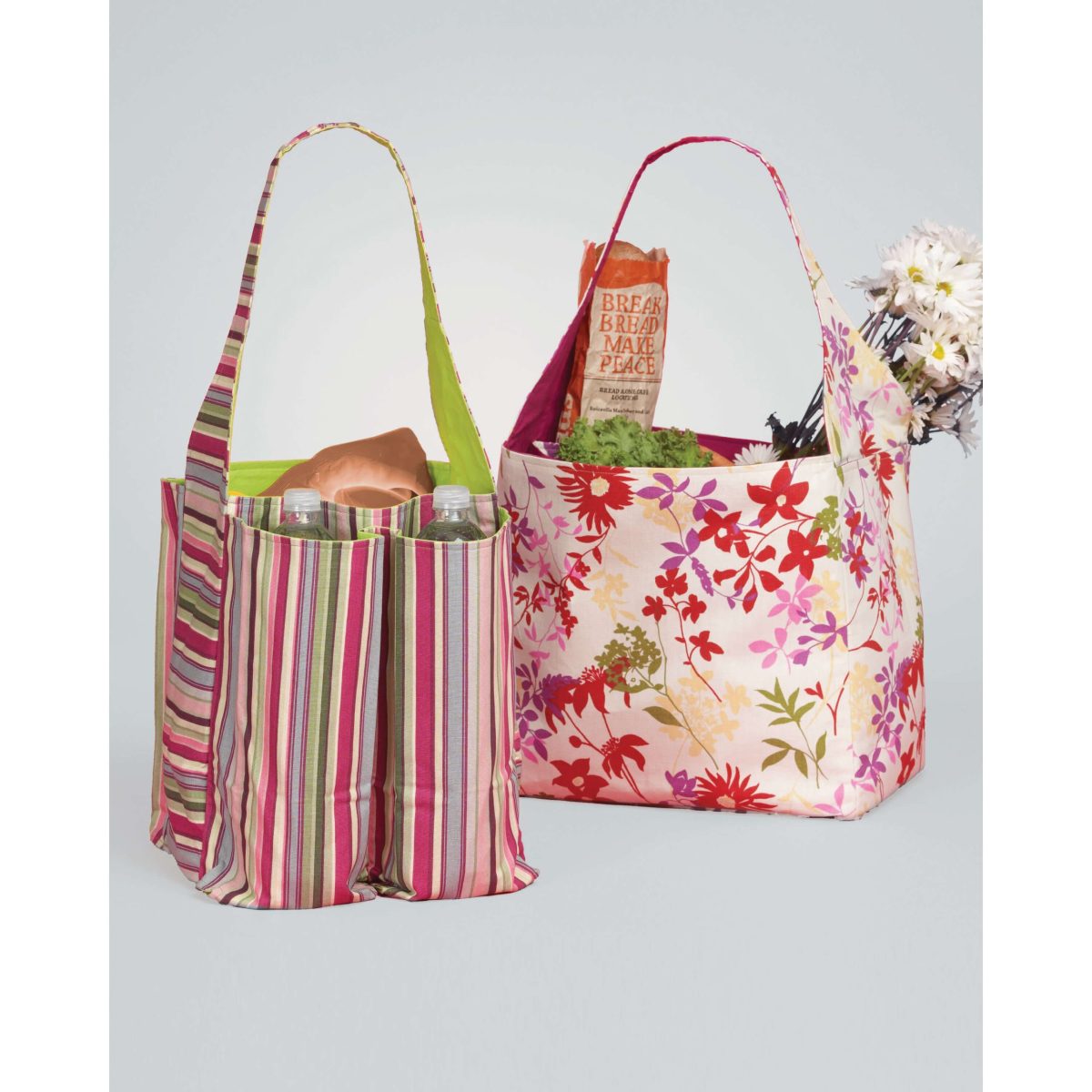 Simplicity Sewing Pattern S9533 Grocery Tote Bags - Sewdirect Australia