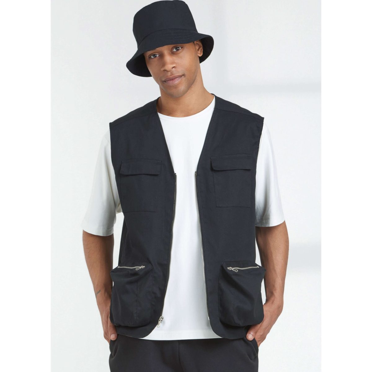 Simplicity Sewing Pattern S9651 Men’s Knit Top, Waistcoat and Hat ...
