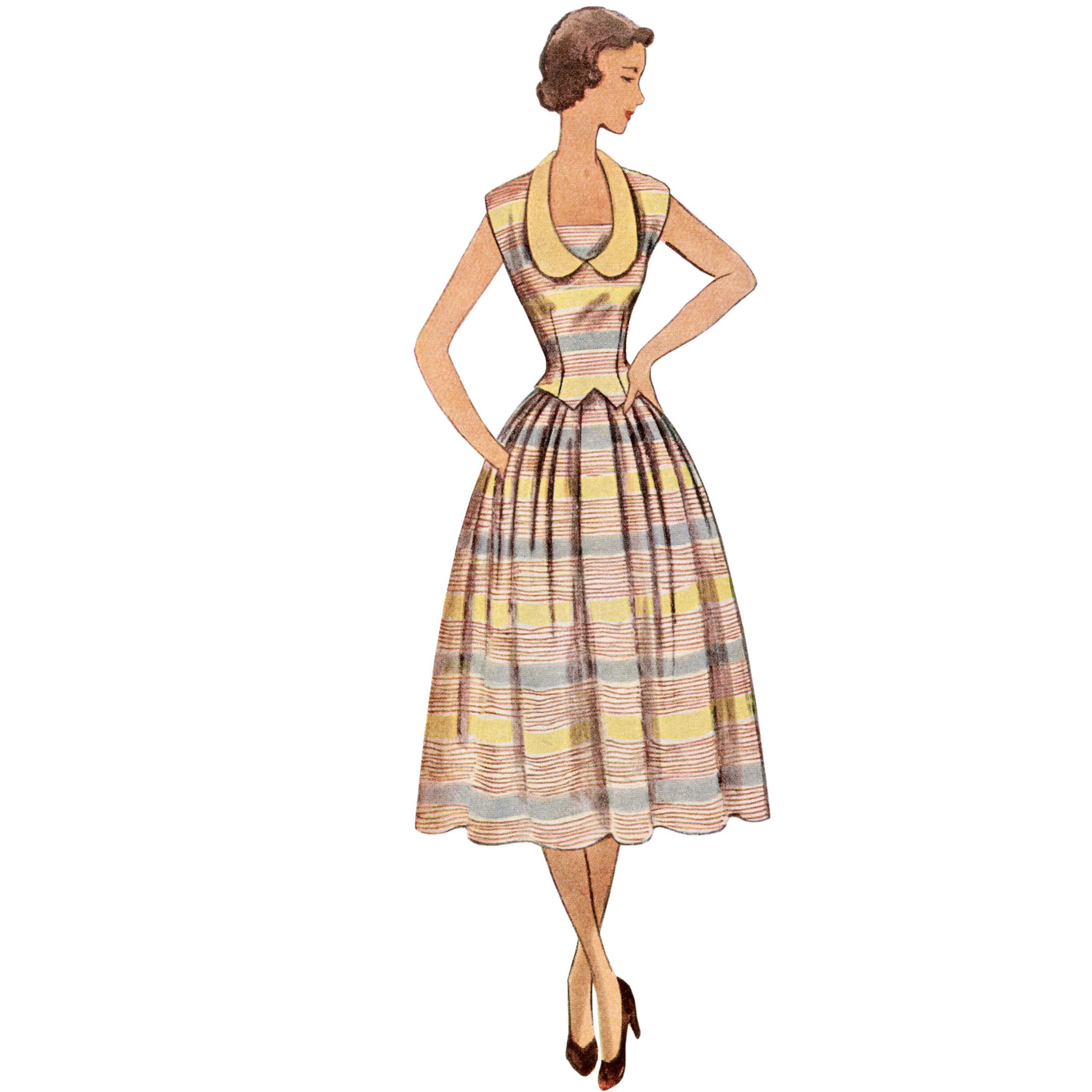 Simplicity Sewing Pattern S9676 Misses’ Vintage Two-Piece Dresses ...