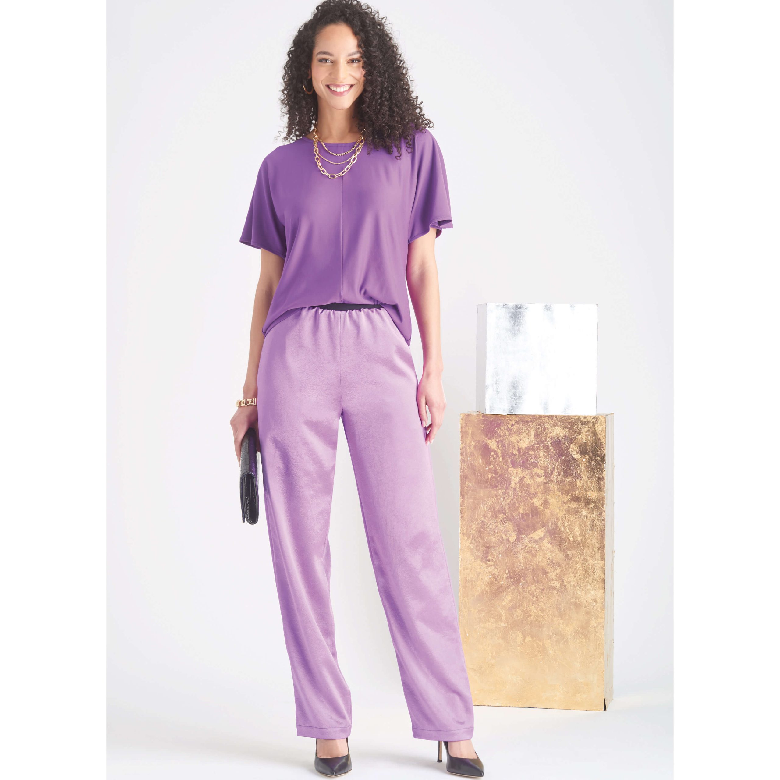 Simplicity Sewing Pattern S9690 Misses’ Tops and Pull-On Trousers ...