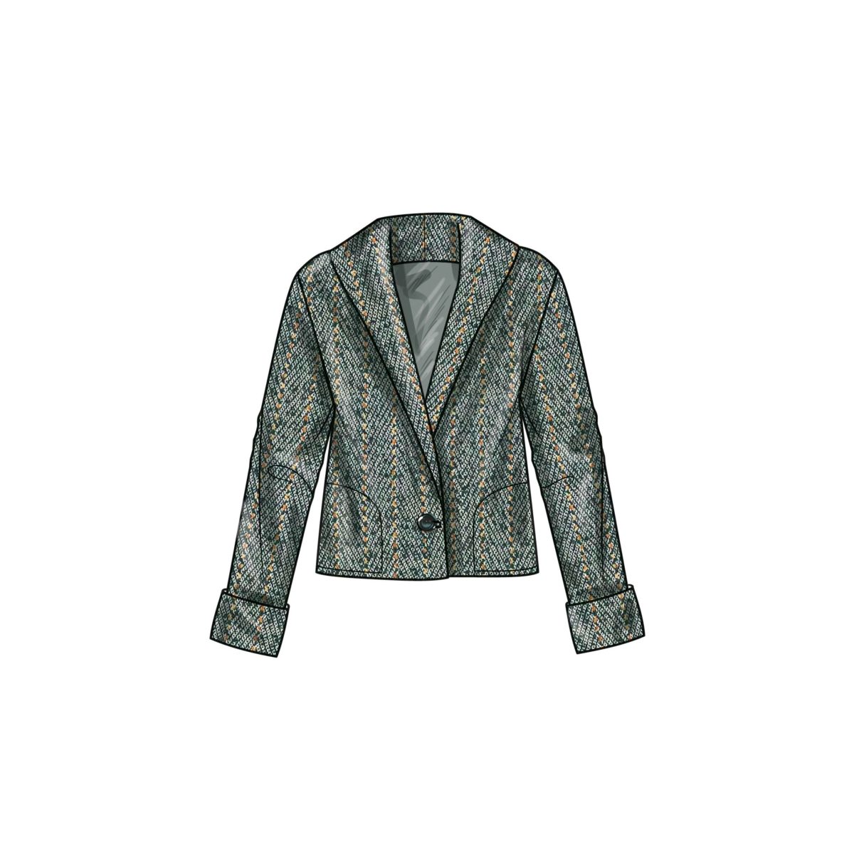 Simplicity Sewing Pattern S9692 Unisex Jacket, Waistcoat, and Belt ...