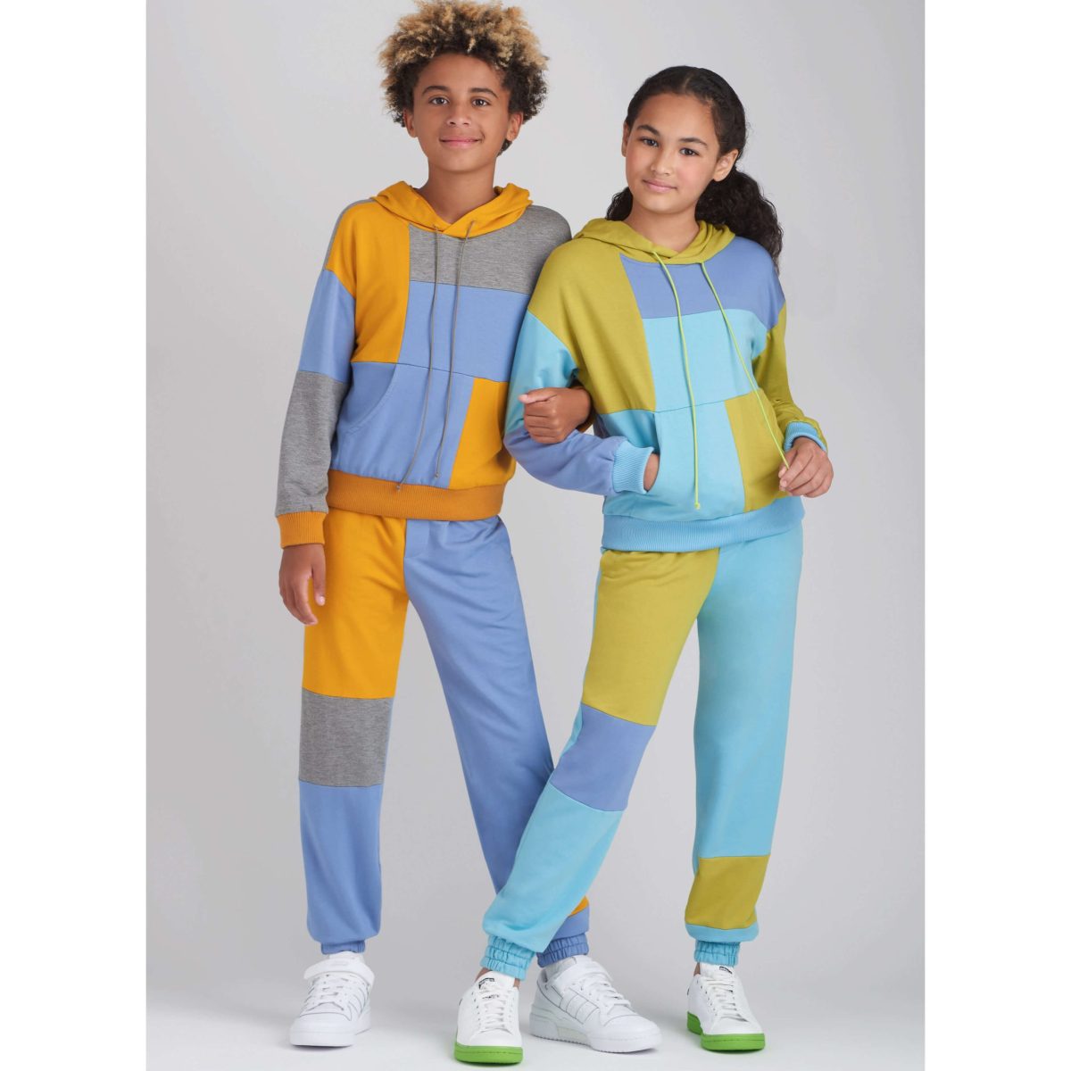Simplicity Sewing Pattern S9695 Girls’ and Boys’ Hoodie and Jogger Set ...