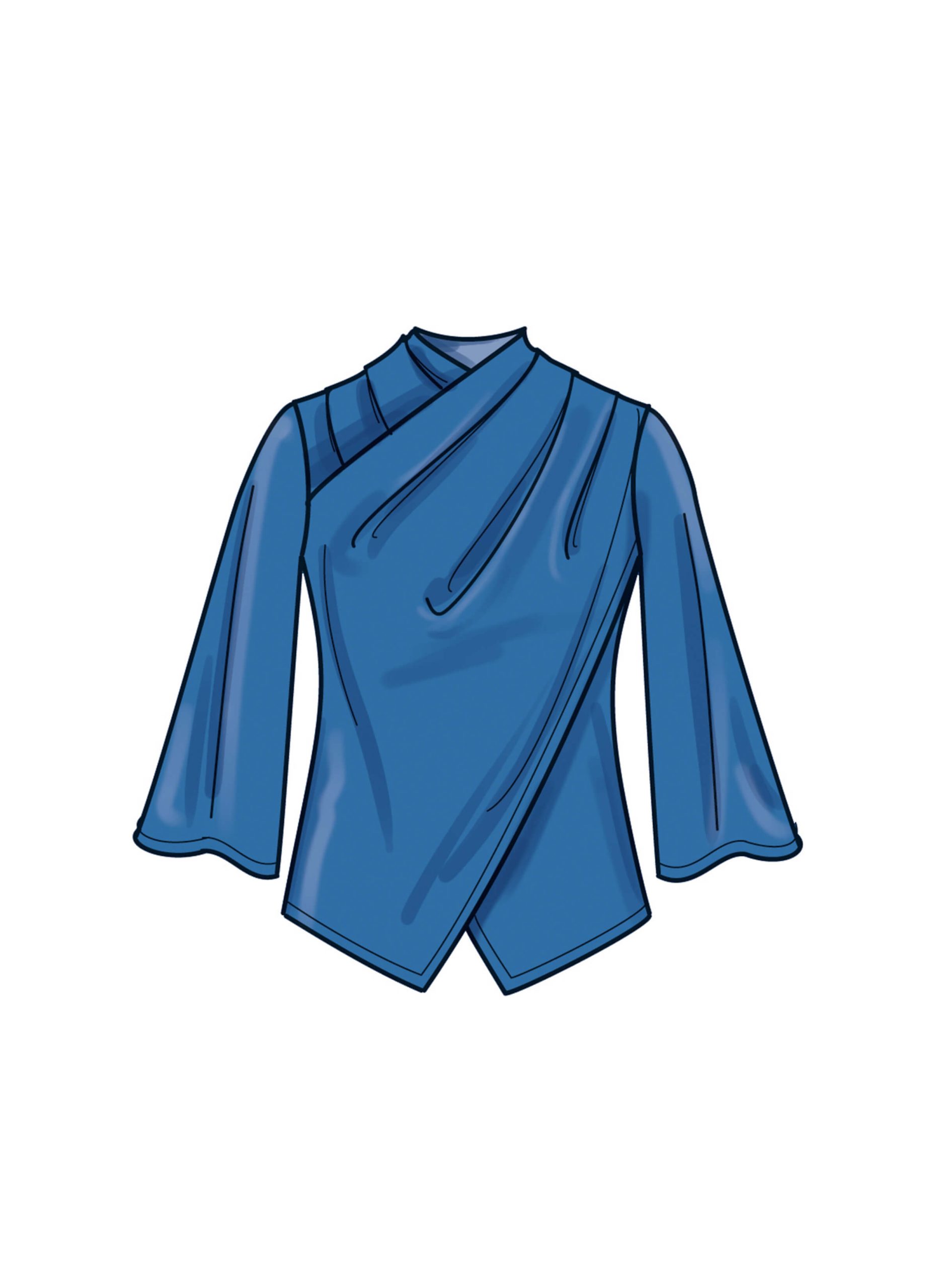 Simplicity Sewing Pattern S9783 Misses’ Tops - Sewdirect Australia