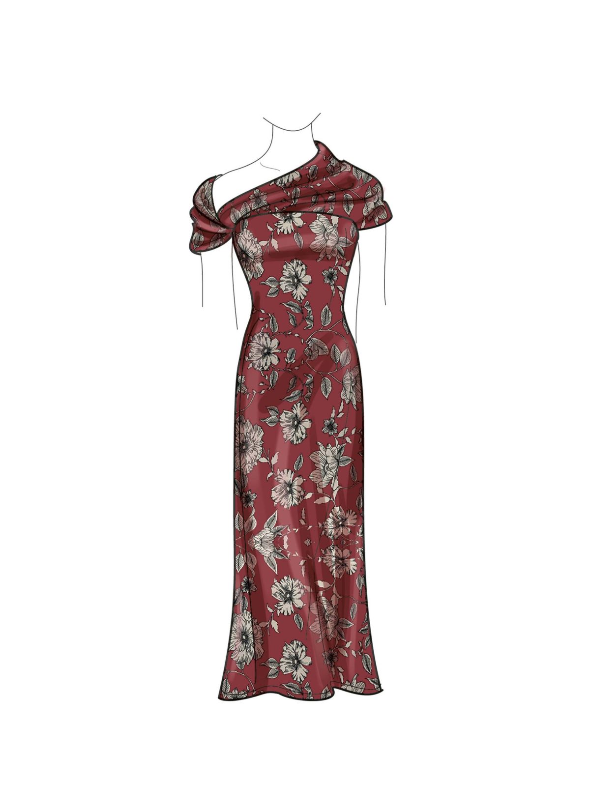 Simplicity Sewing Pattern S9820 Misses’ Knit Dresses and Shrug ...