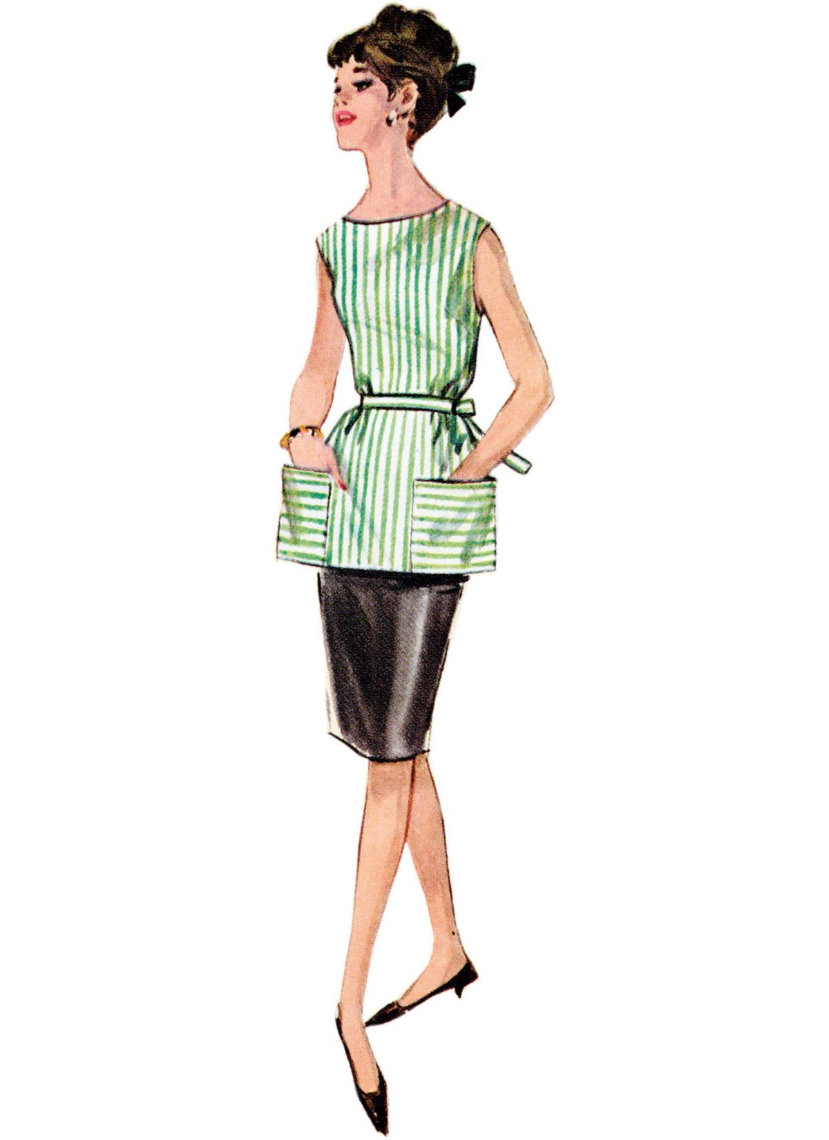 Simplicity Sewing Pattern S9906 Misses’ Apron in Two Lengths ...