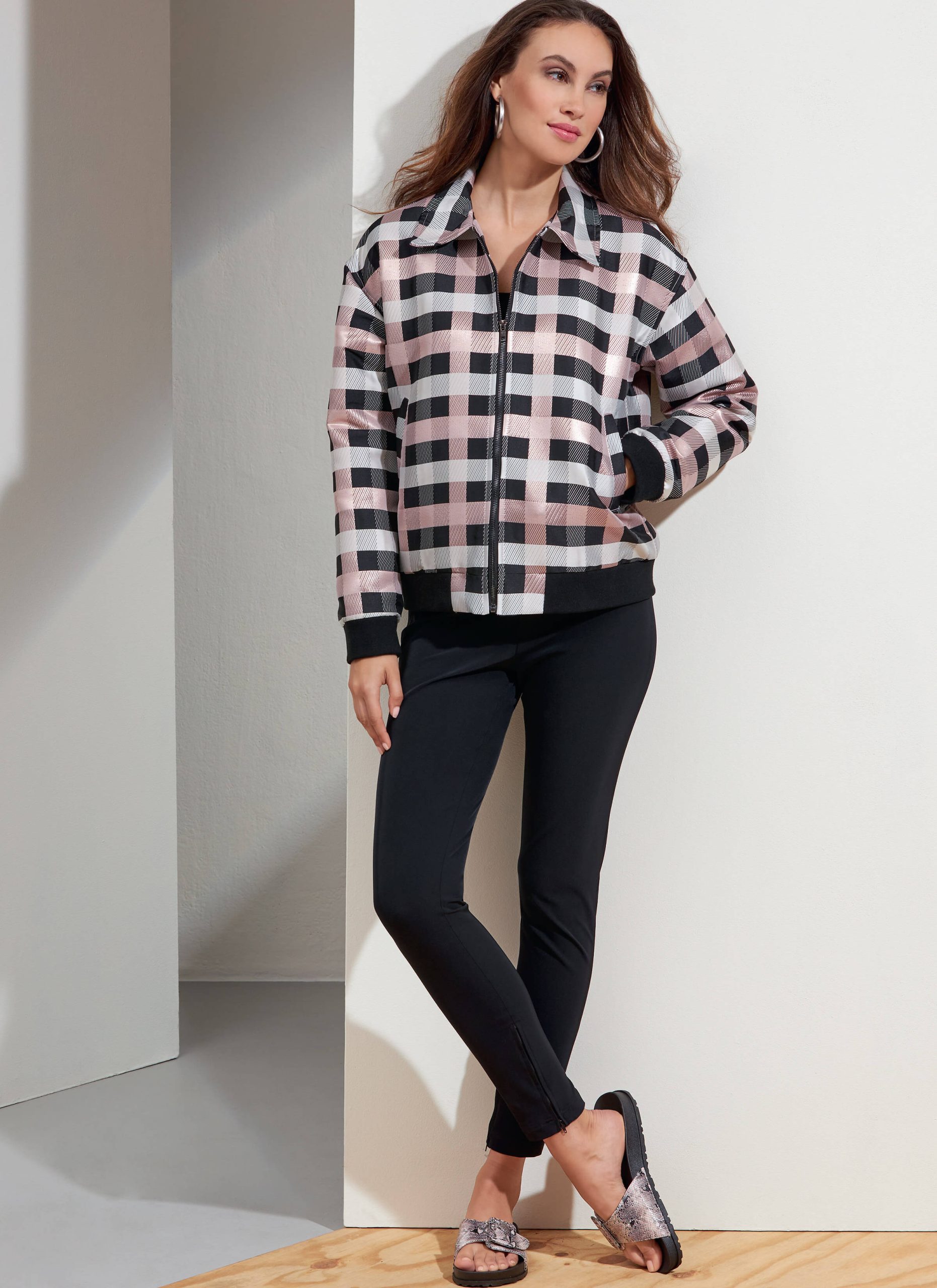 Vogue Patterns V1877 Unisex Bomber Jacket - Sewdirect Australia