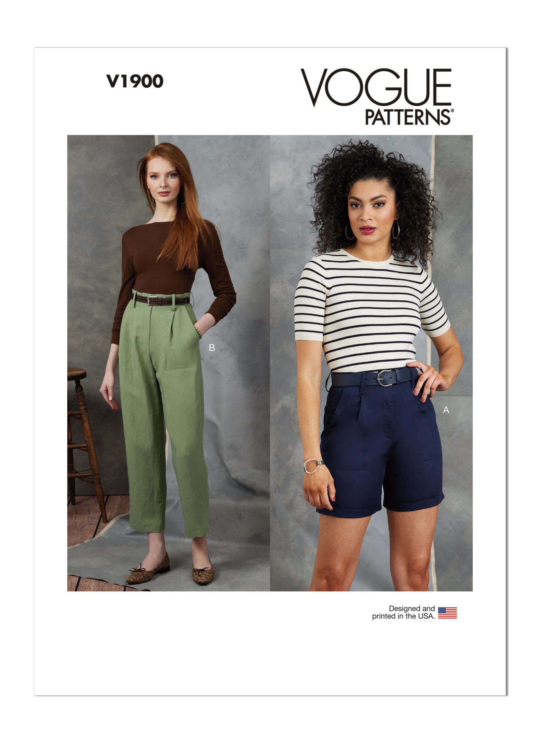 Vogue Patterns V1900 Misses’ Shorts and Trousers - Sewdirect Australia