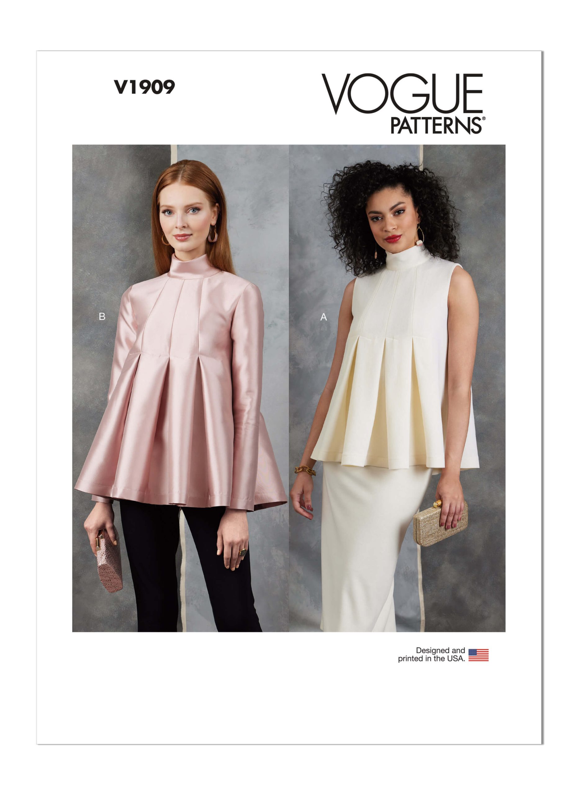 Vogue Patterns V1909 Misses’ Top - Sewdirect Australia