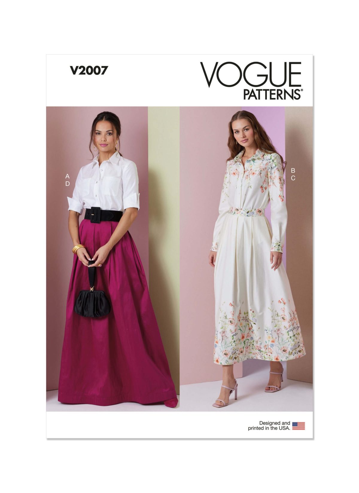 Vogue Patterns V2007 Misses’ Two Piece Dress - Sewdirect Australia