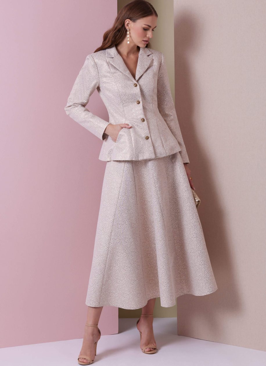 Vogue Patterns V2018 Misses’ Jacket, Skirt and Trousers - Sewdirect ...