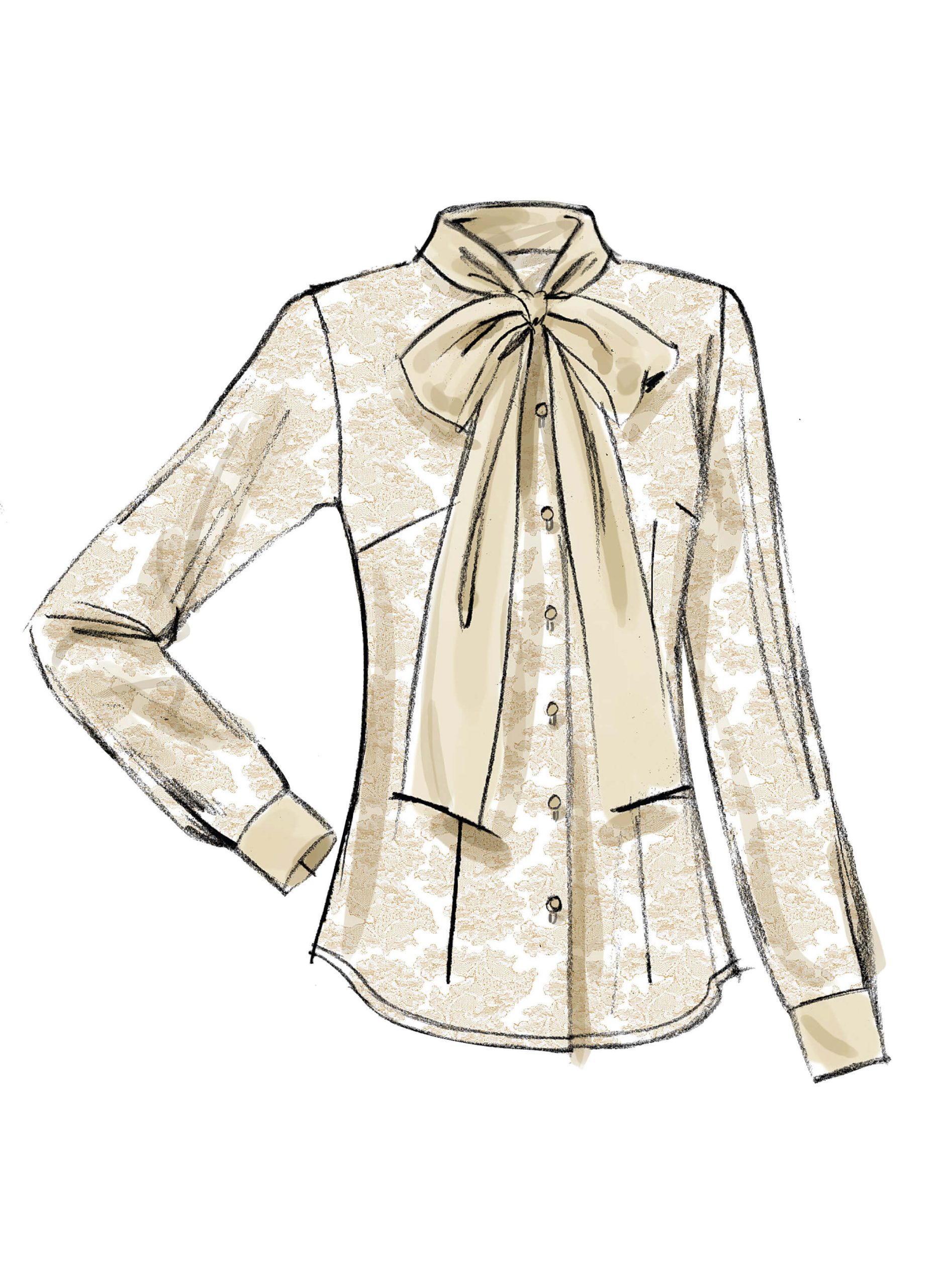 Vogue Patterns V8772 Misses’ Blouse - Sewdirect Australia